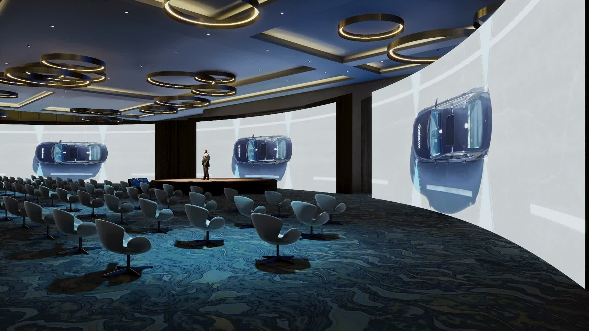 ArtStation - CORPORATE CONFERENCE - 3D Rendered in Unreal Engine