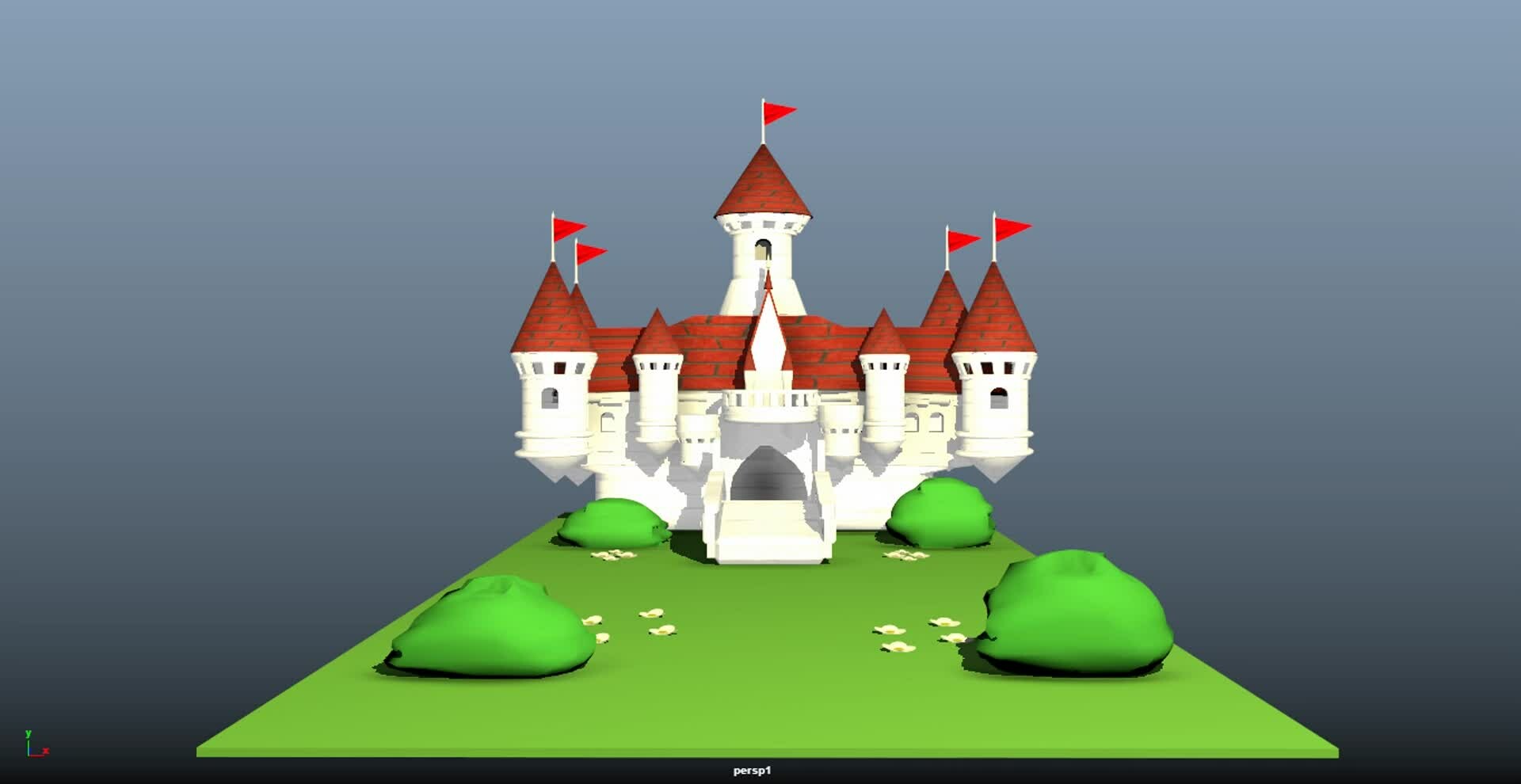 ArtStation - Castle turnaround