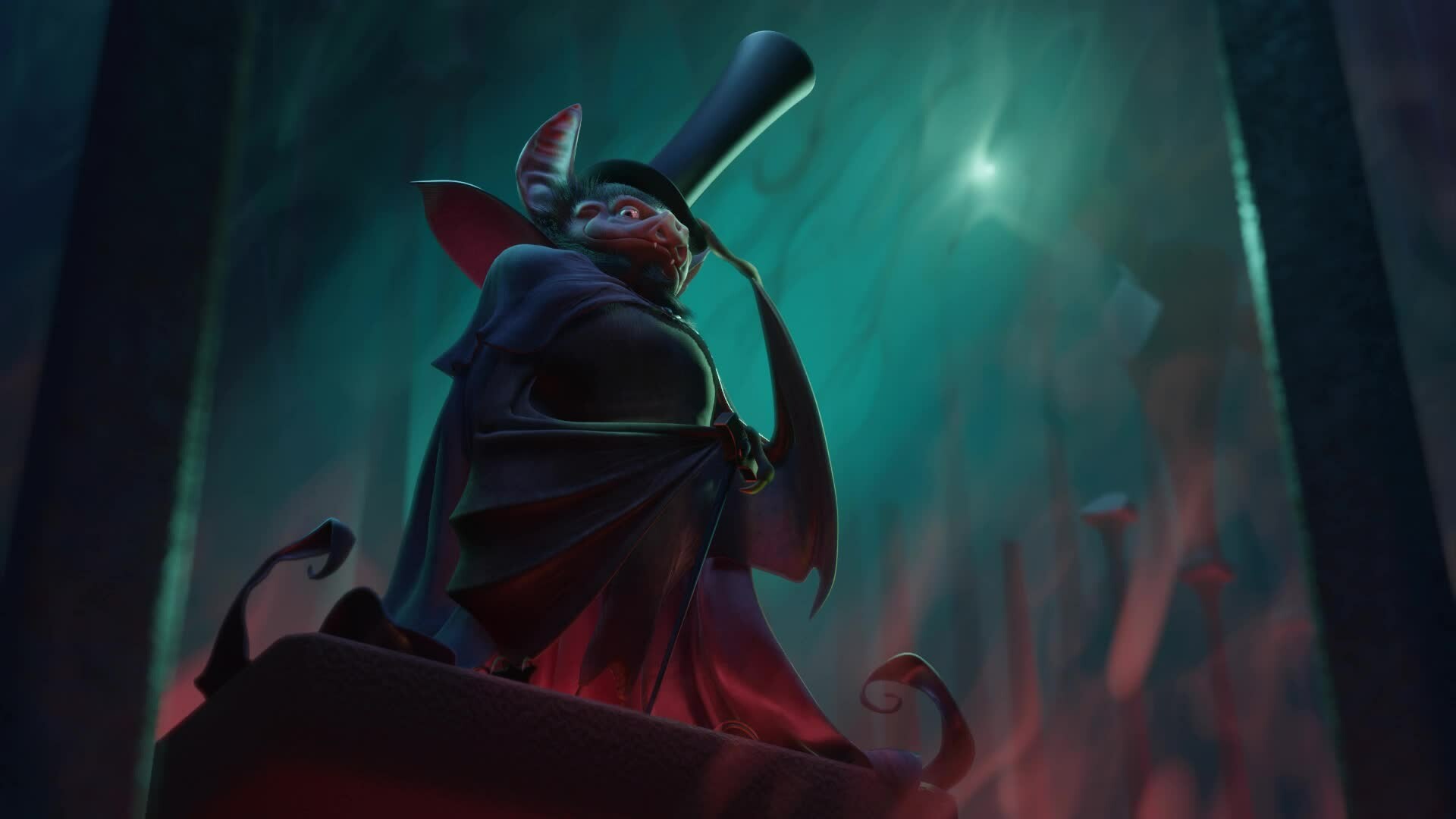 ArtStation - Lighting, FX - Splashart style render - Desmodus