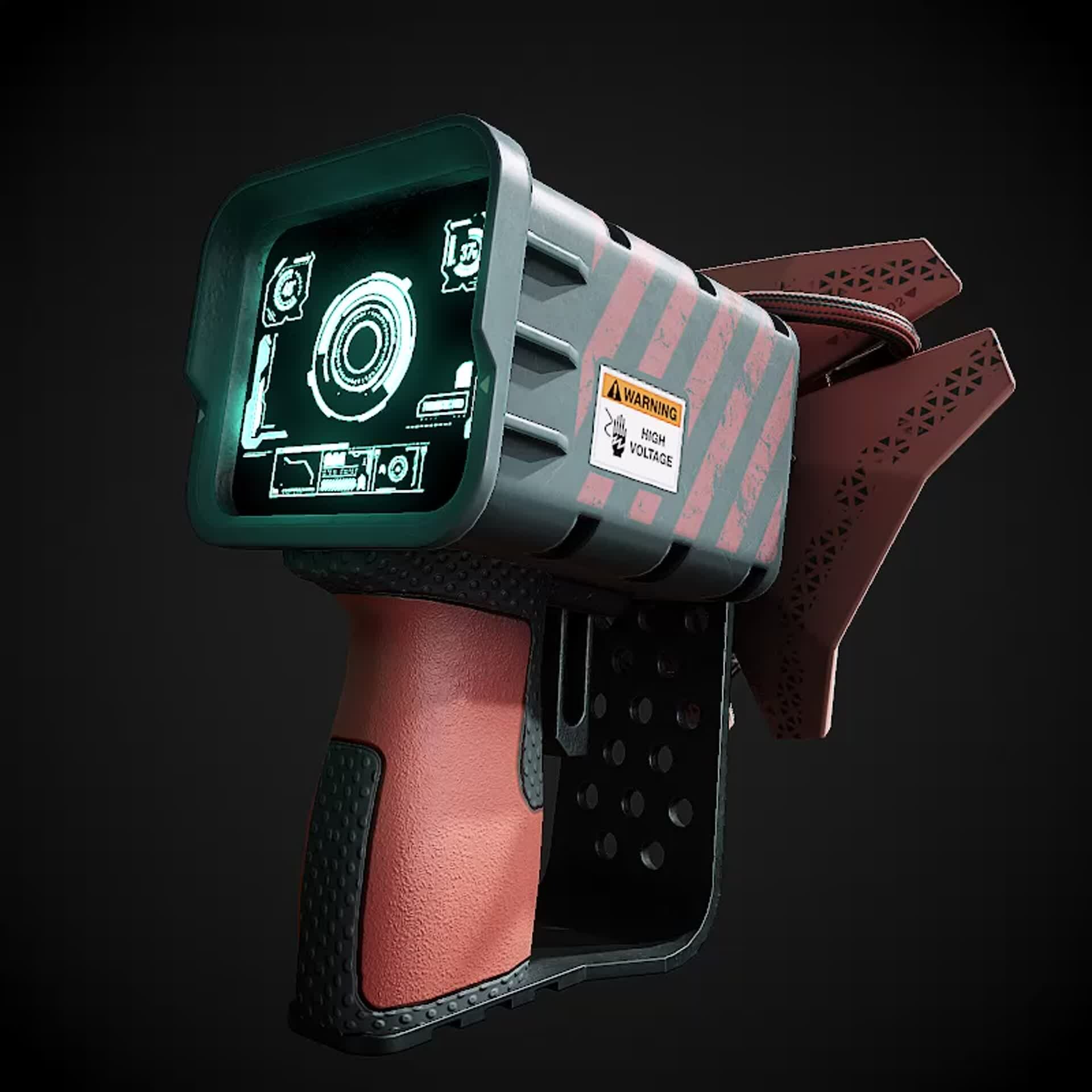 ArtStation - Futuristic Scanner