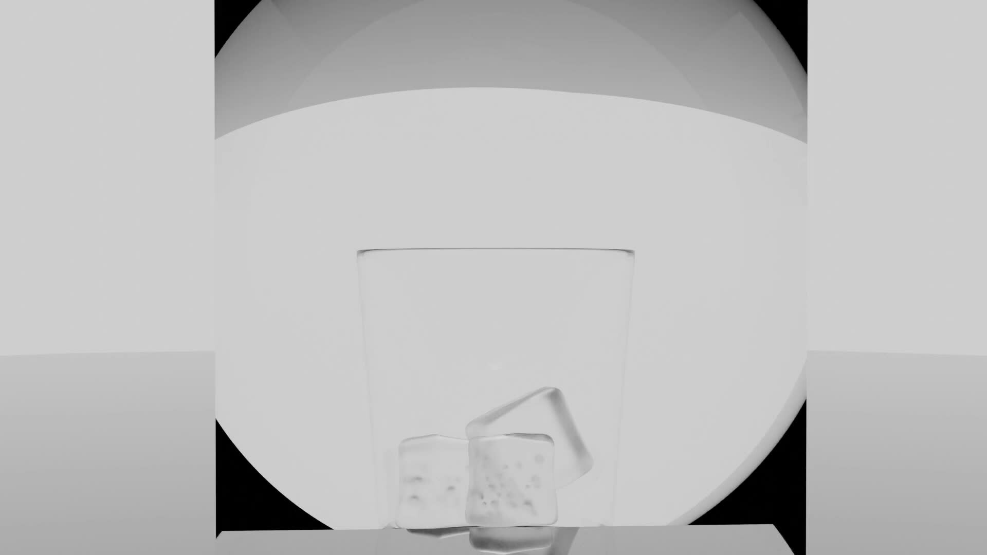 Daxy - Water simulation with ice cubes