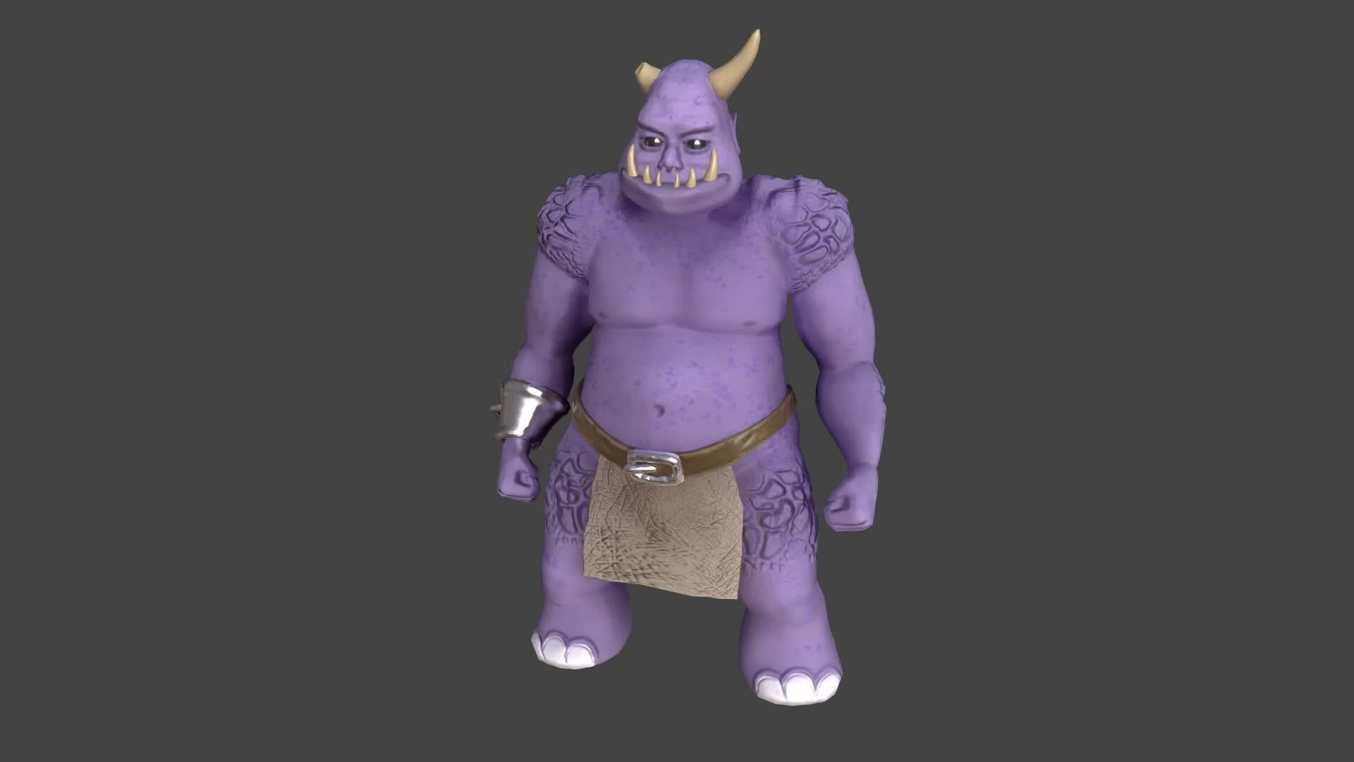 ArtStation - Purple Ogre