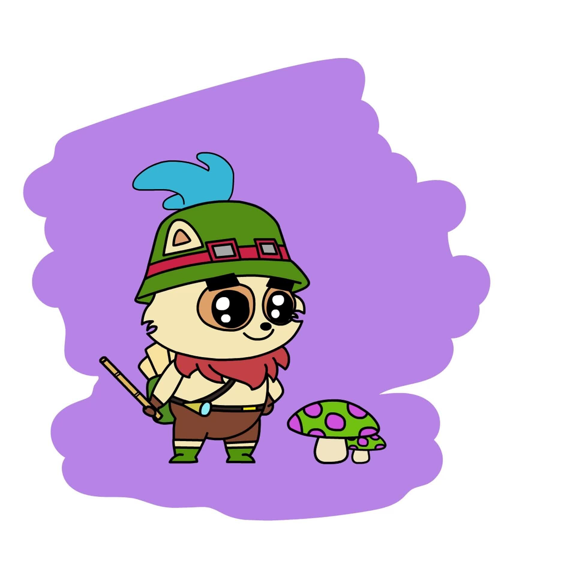 ArtStation - Animated Teemo