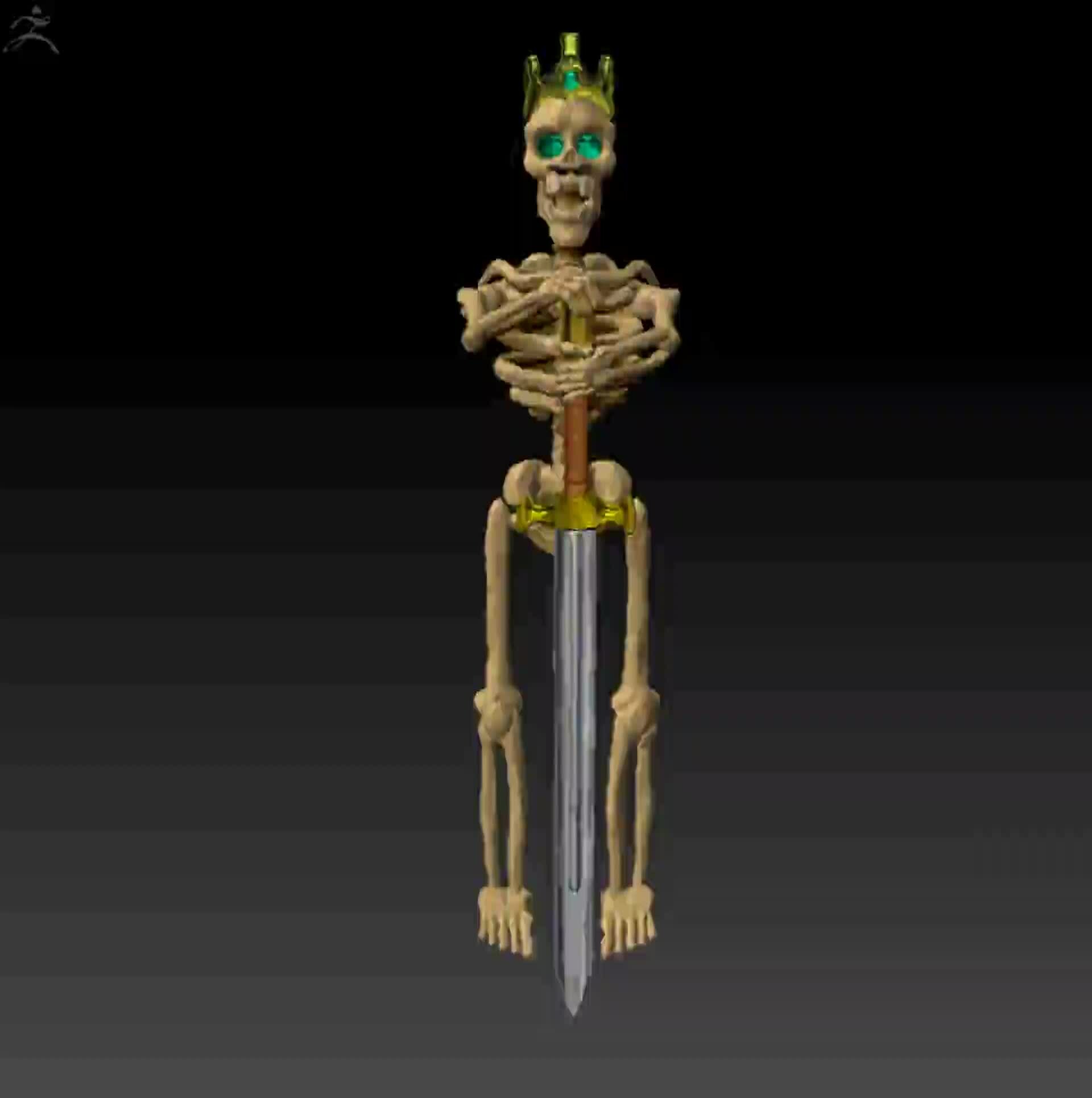 ArtStation - The Skeleton King