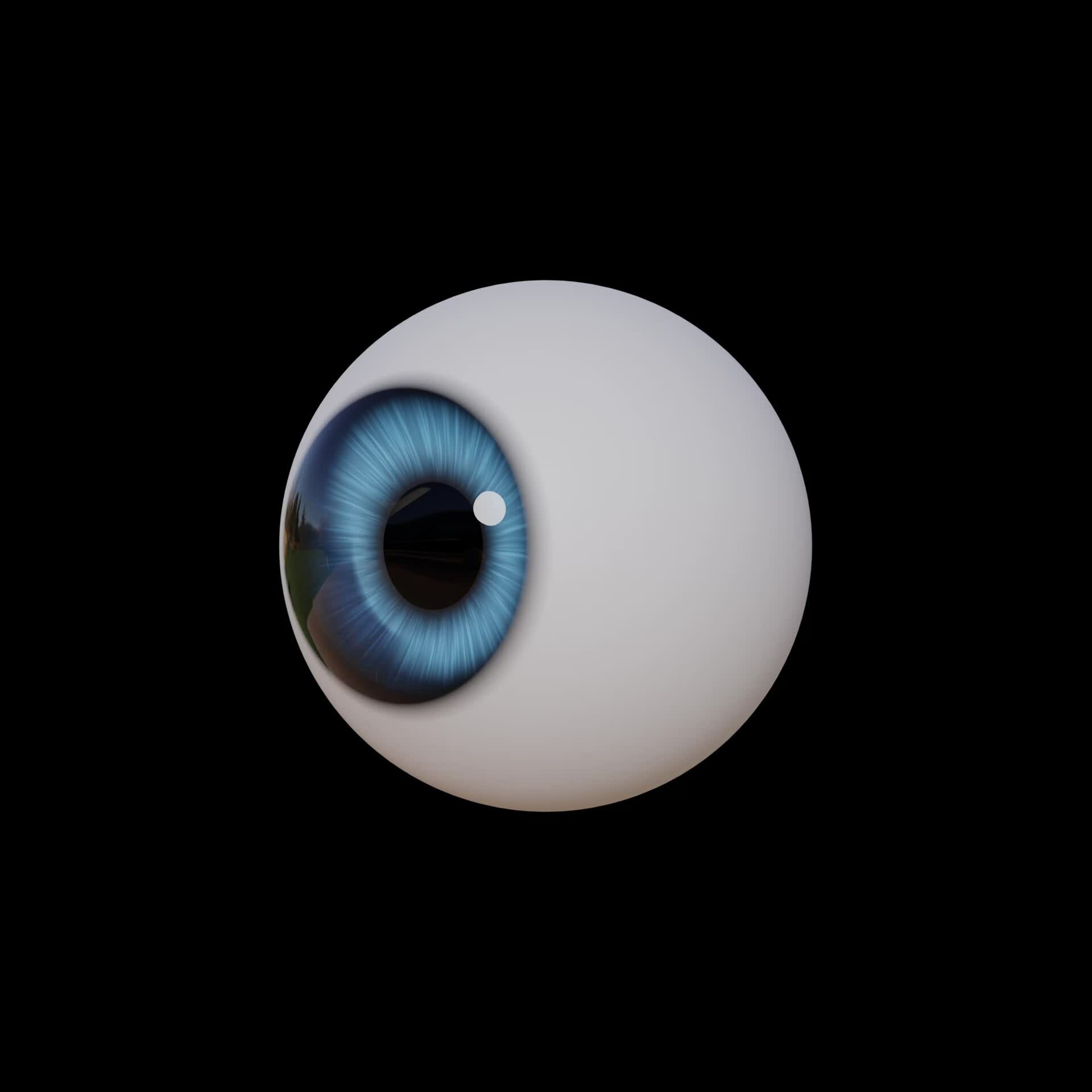 ArtStation - Disney styled eye