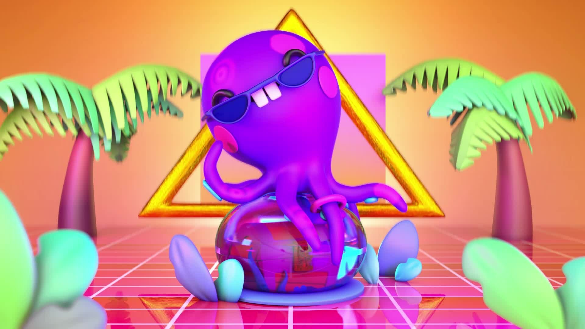 ArtStation - Octopus animation practice