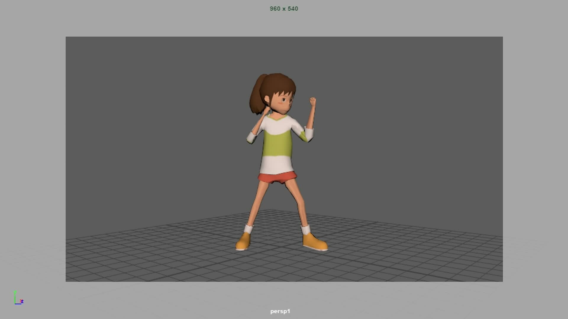 ArtStation - chihiro defend animation