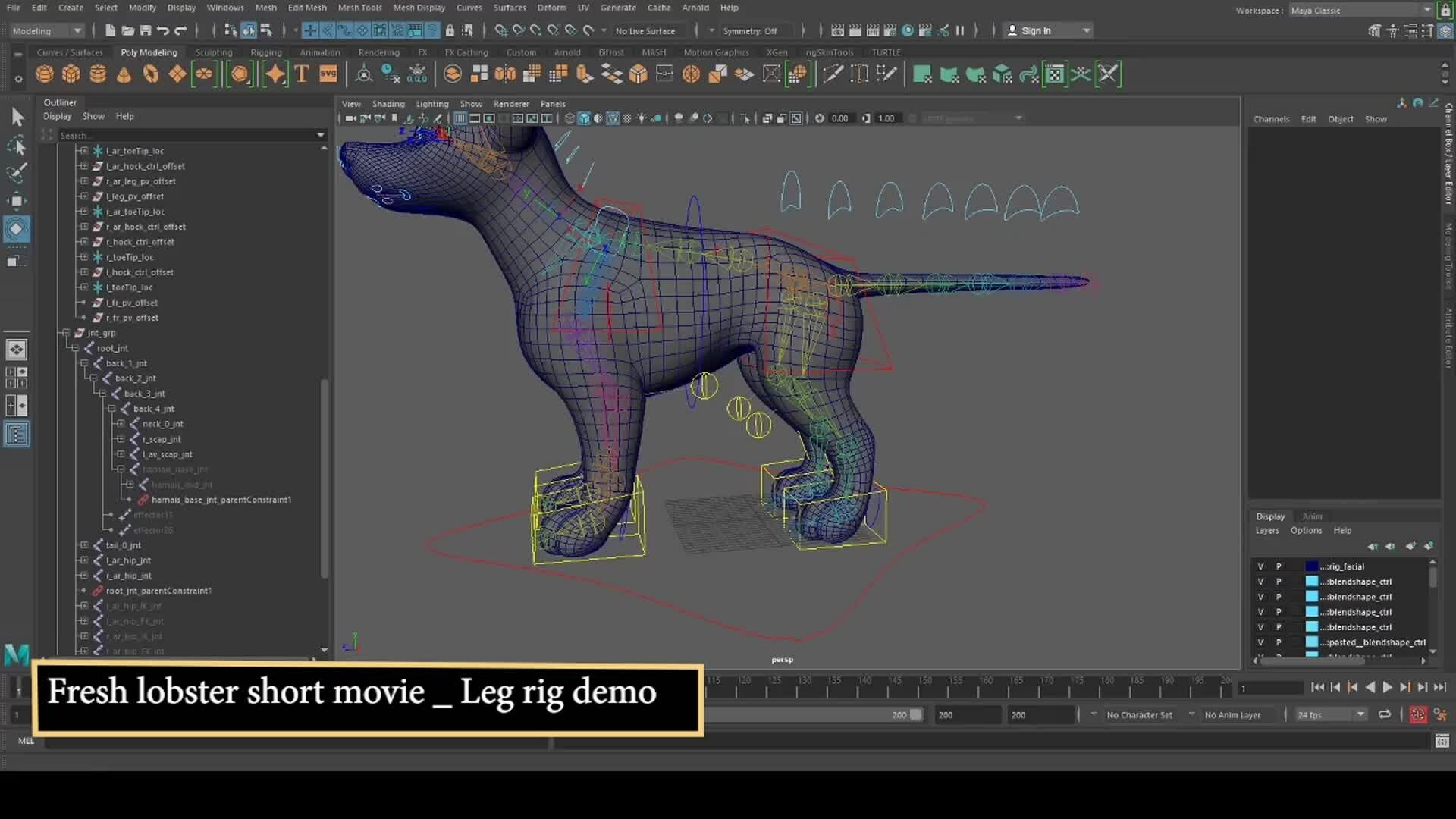 ArtStation - Dog Rig