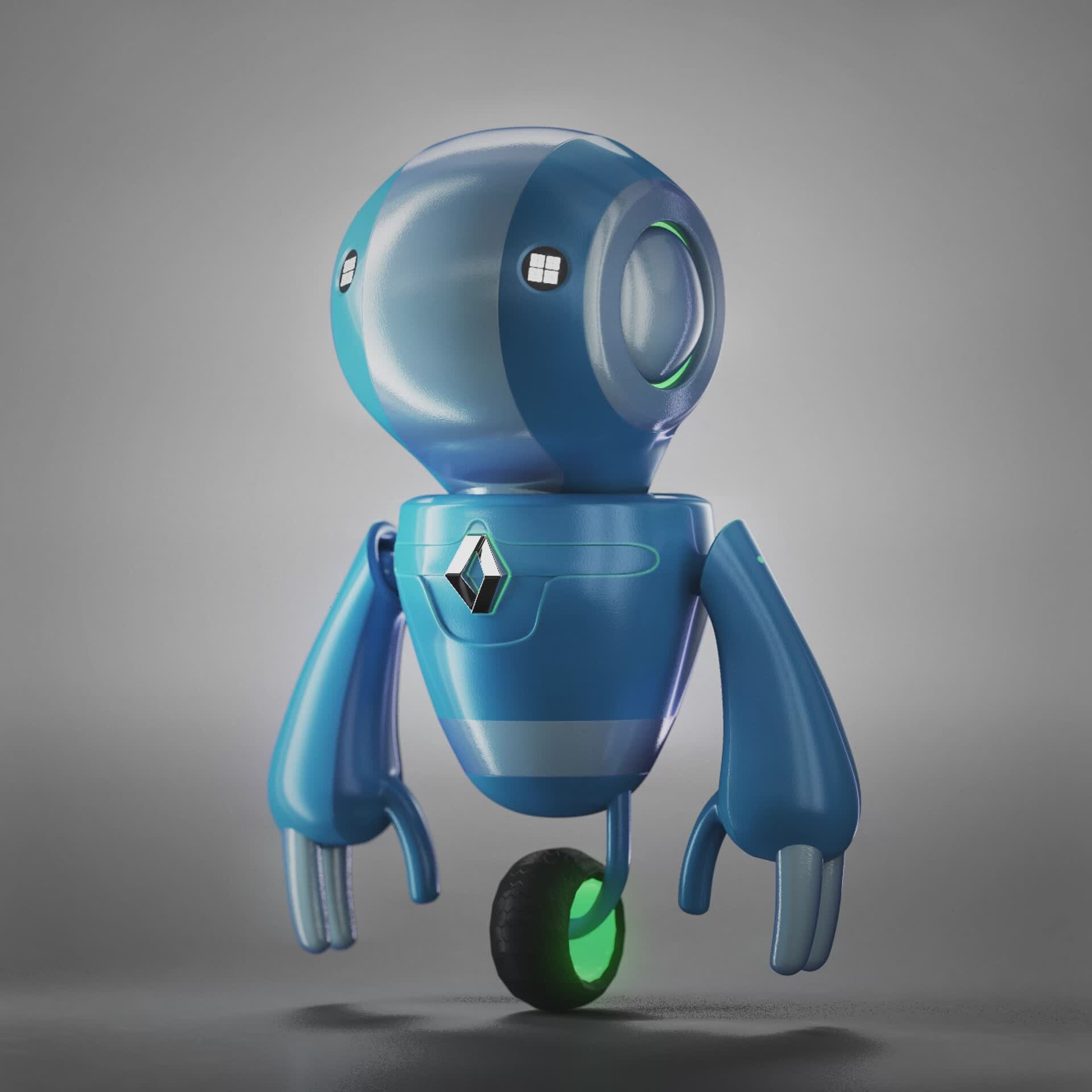 ArtStation - Robot Concept for Car Brand - Joy of Driving