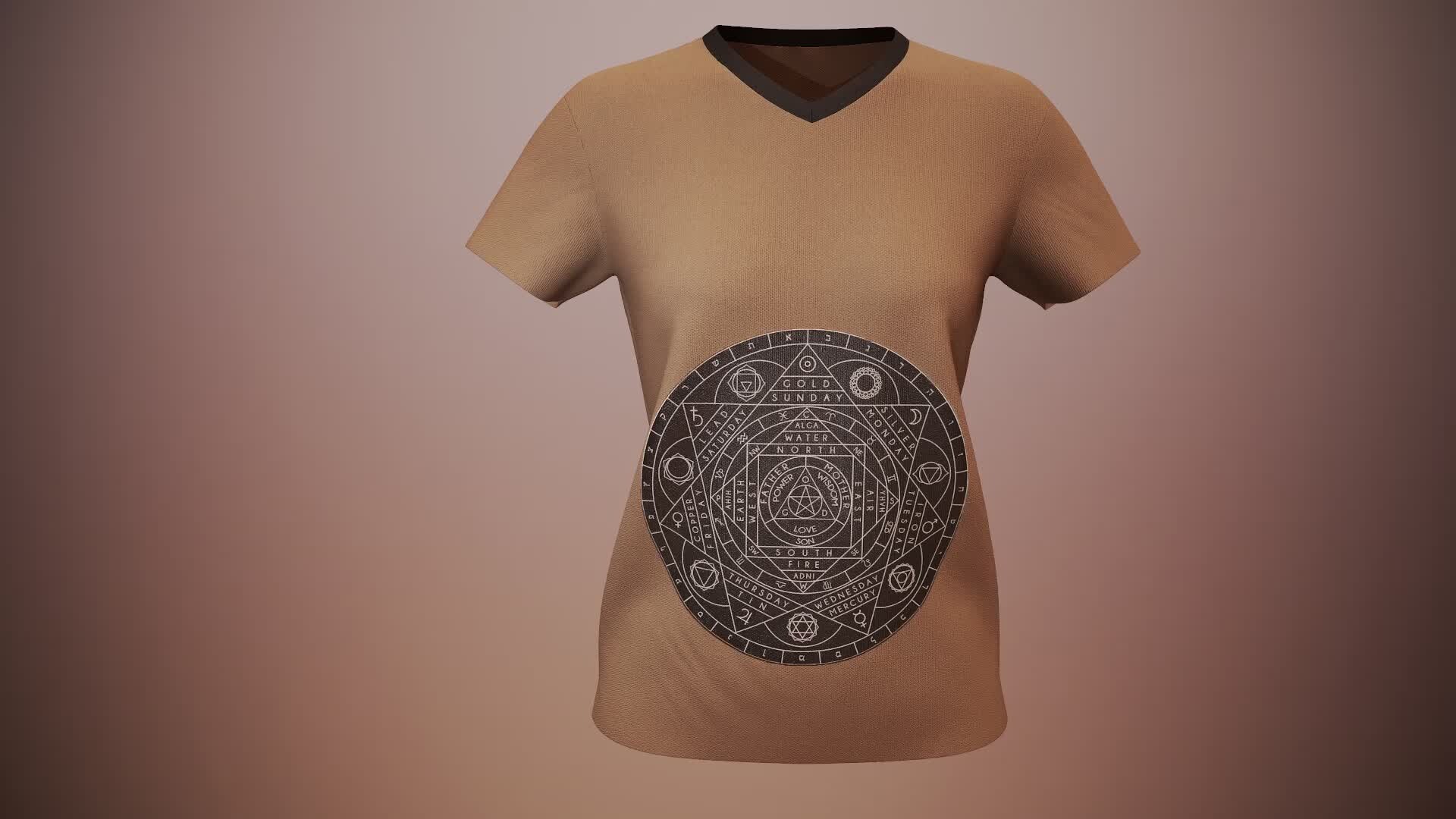 ArtStation - 3D Basic T-Shirt