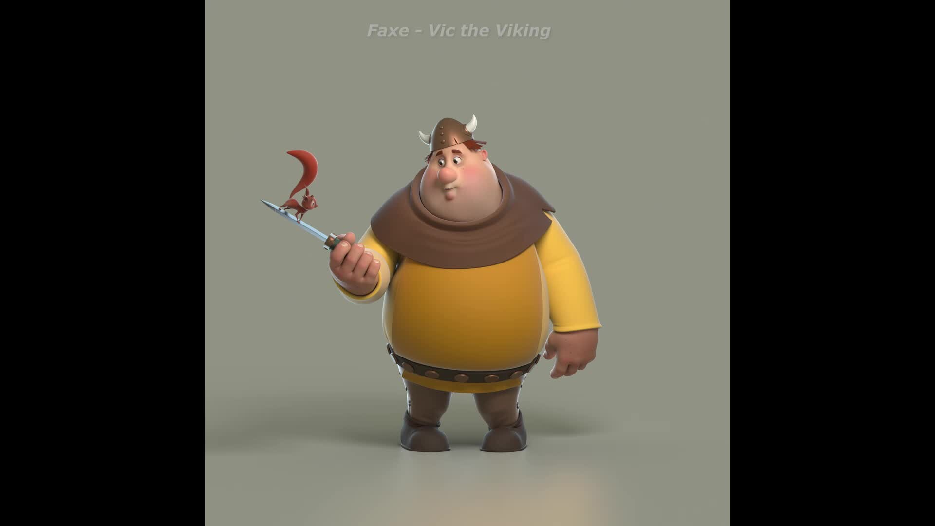 ArtStation - Faxe - Vic the Viking