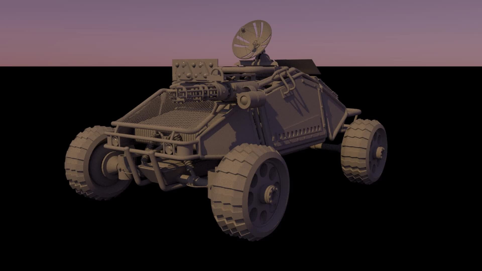 ArtStation - Buggy Mars