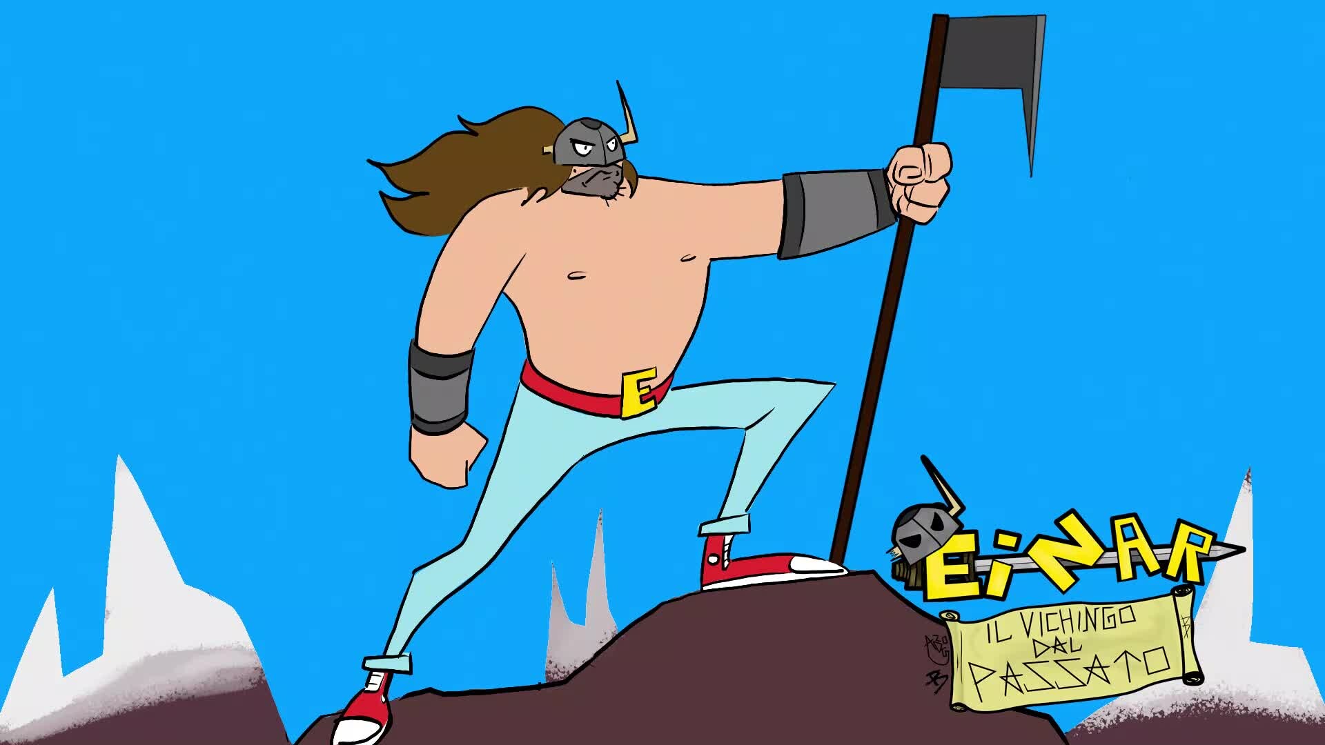 ArtStation - Einar - Viking from the Past (animation)