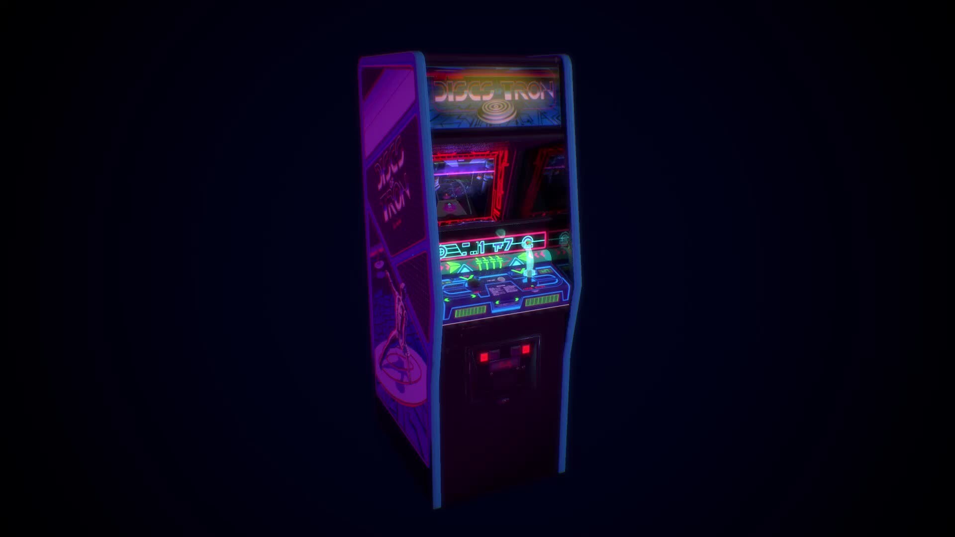 ArtStation - Discs of Tron Cabinet