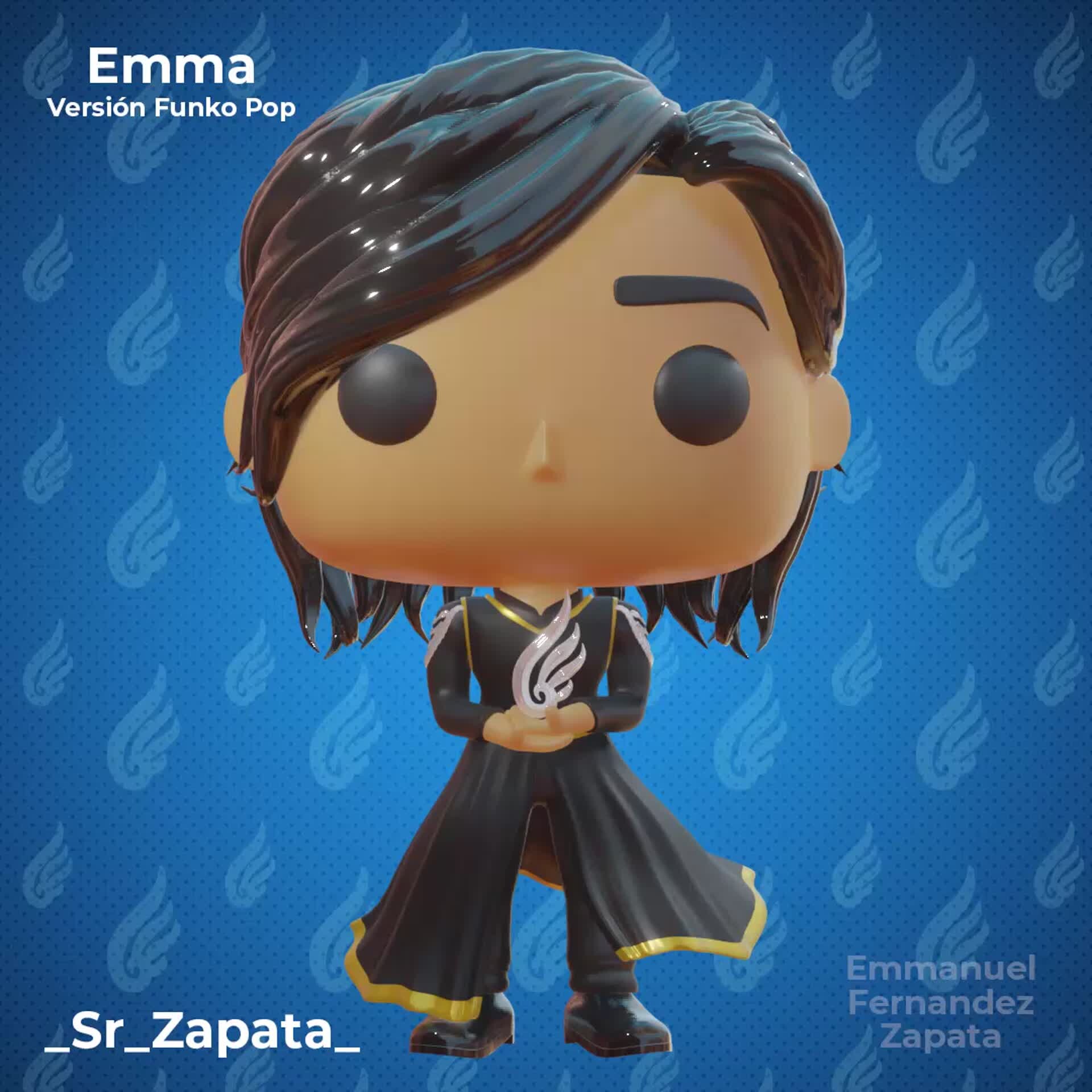 ArtStation - Emma Versión Funko Pop