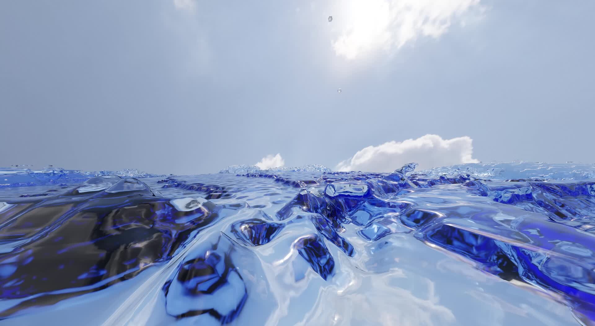 ArtStation - 4k Water Simulation WIP