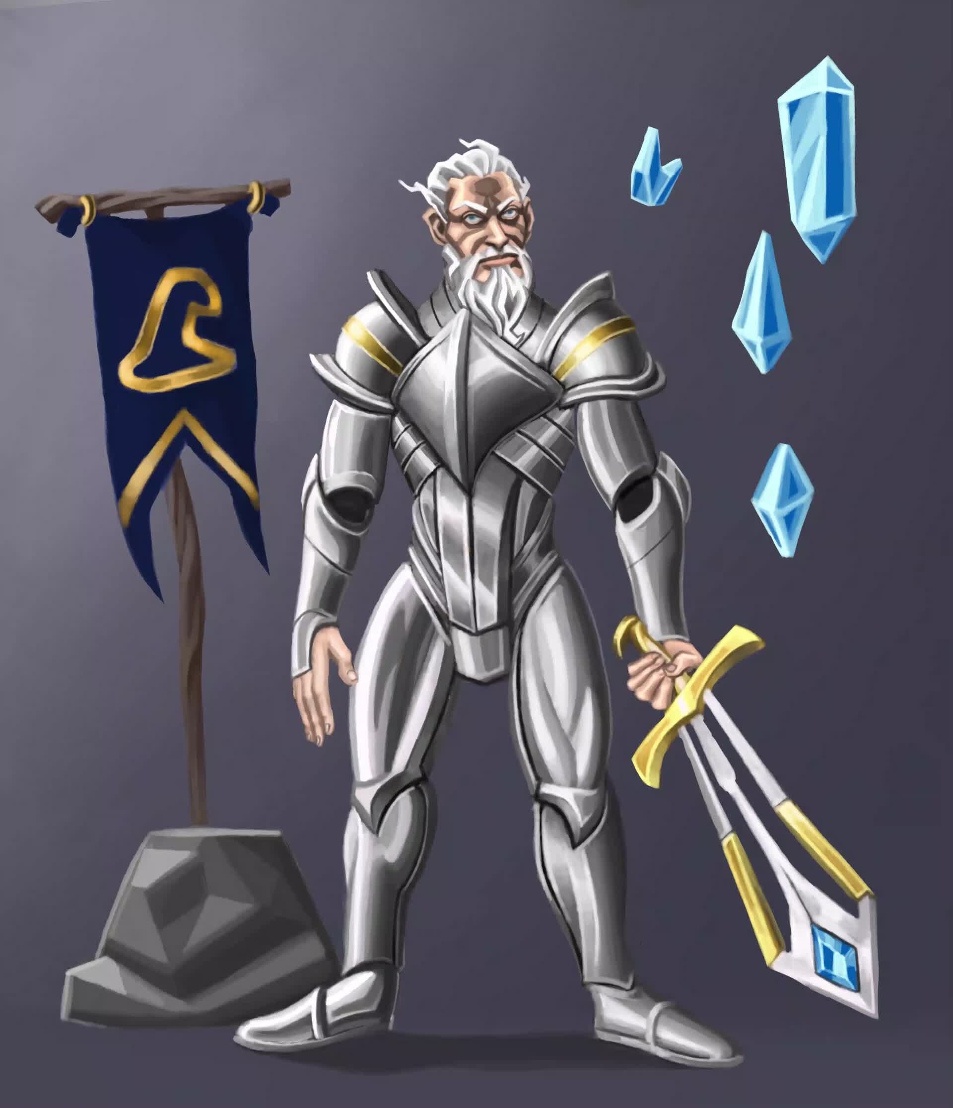 ArtStation - Wizard Knight Animation