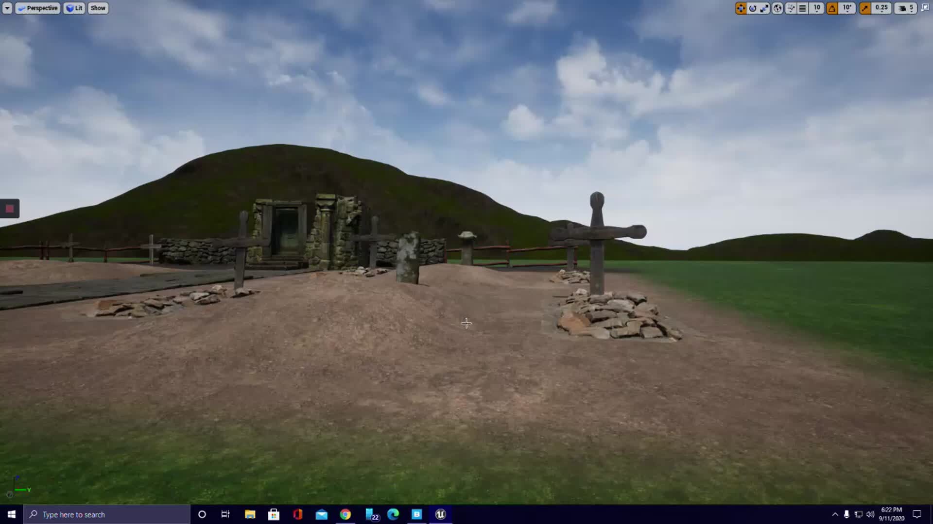 ArtStation - First Project (Zombie Environment)