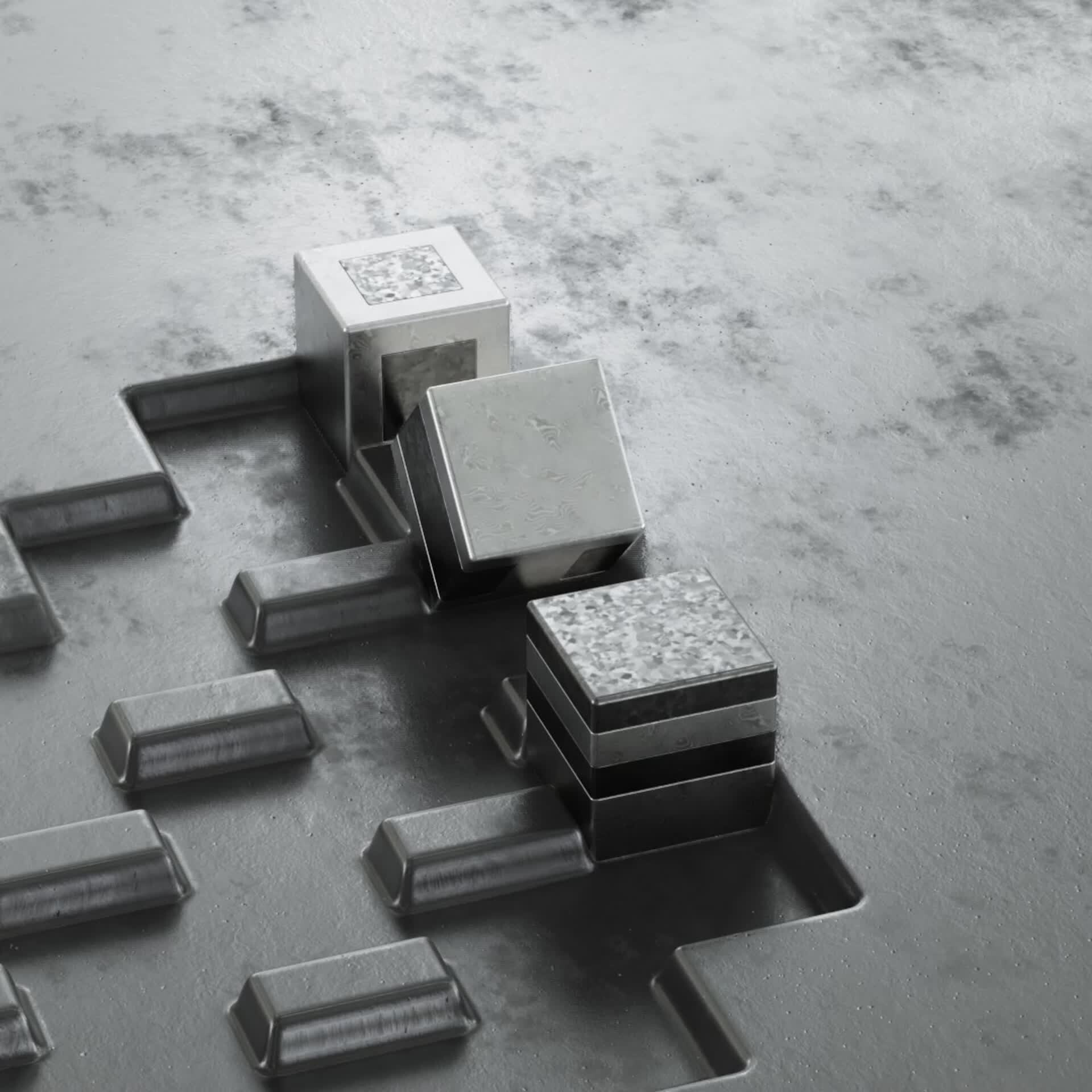 ArtStation - Rolling cubes