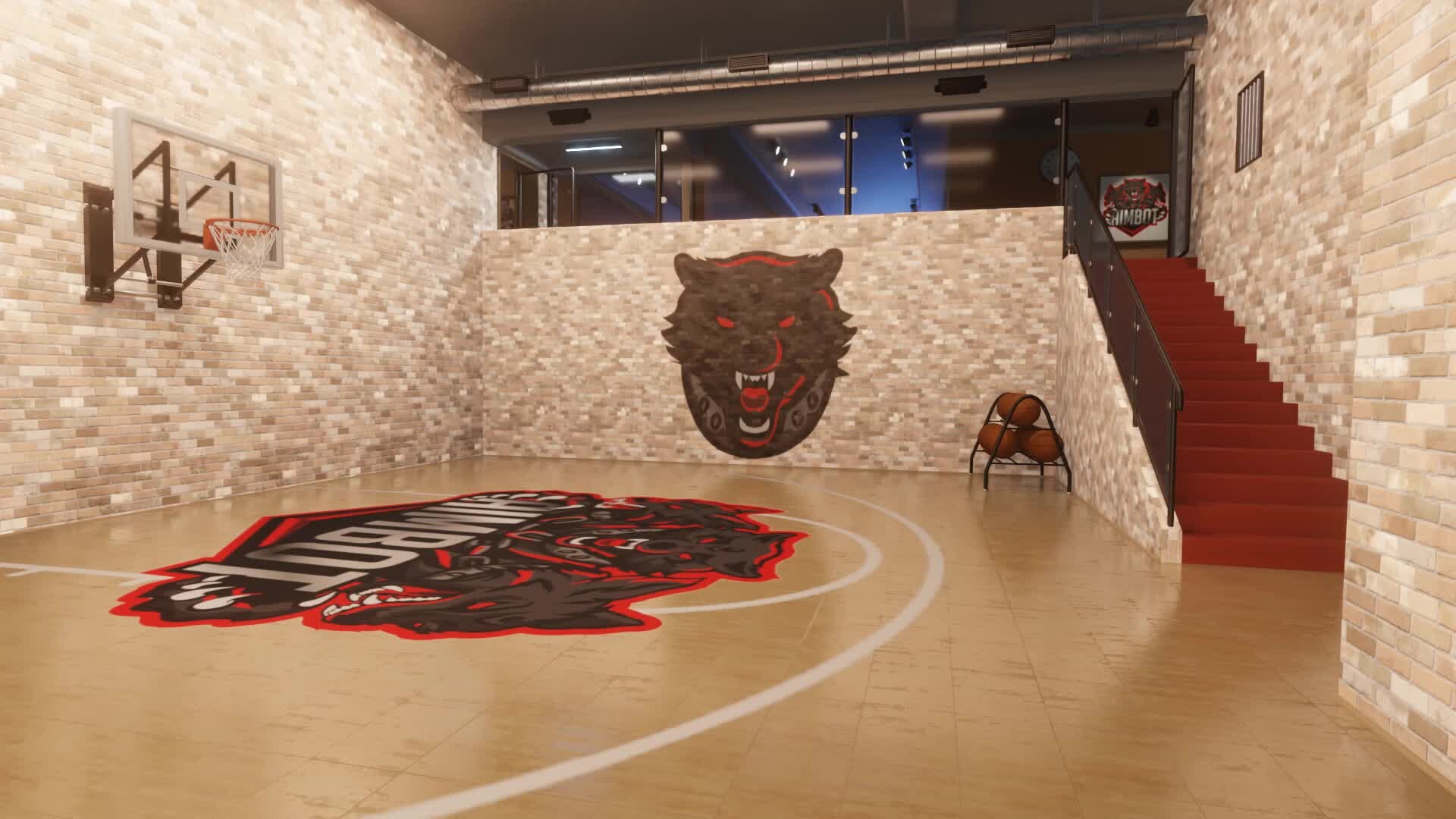 ArtStation - Basketball gym