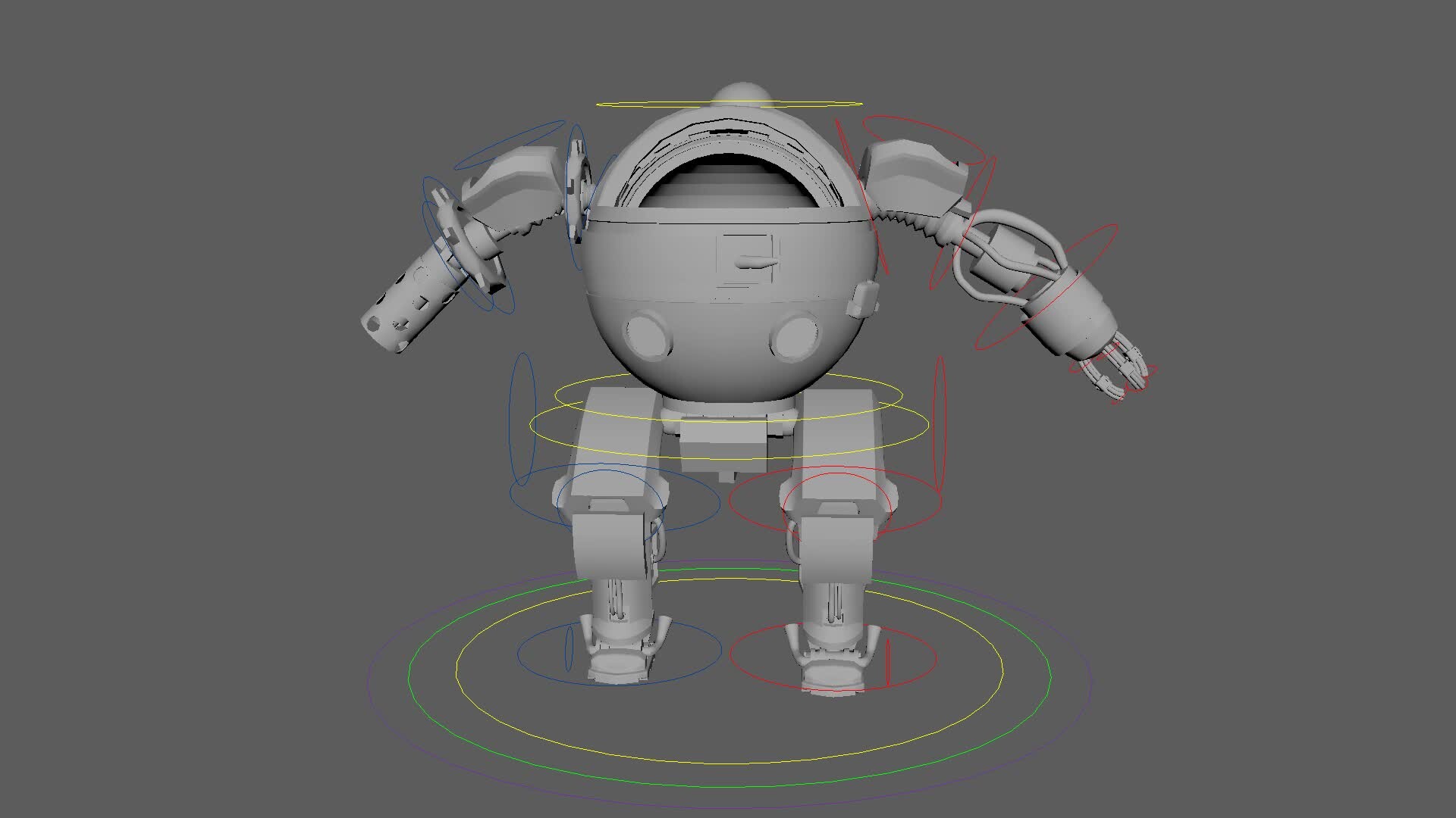 ArtStation - Rigging of Mecha