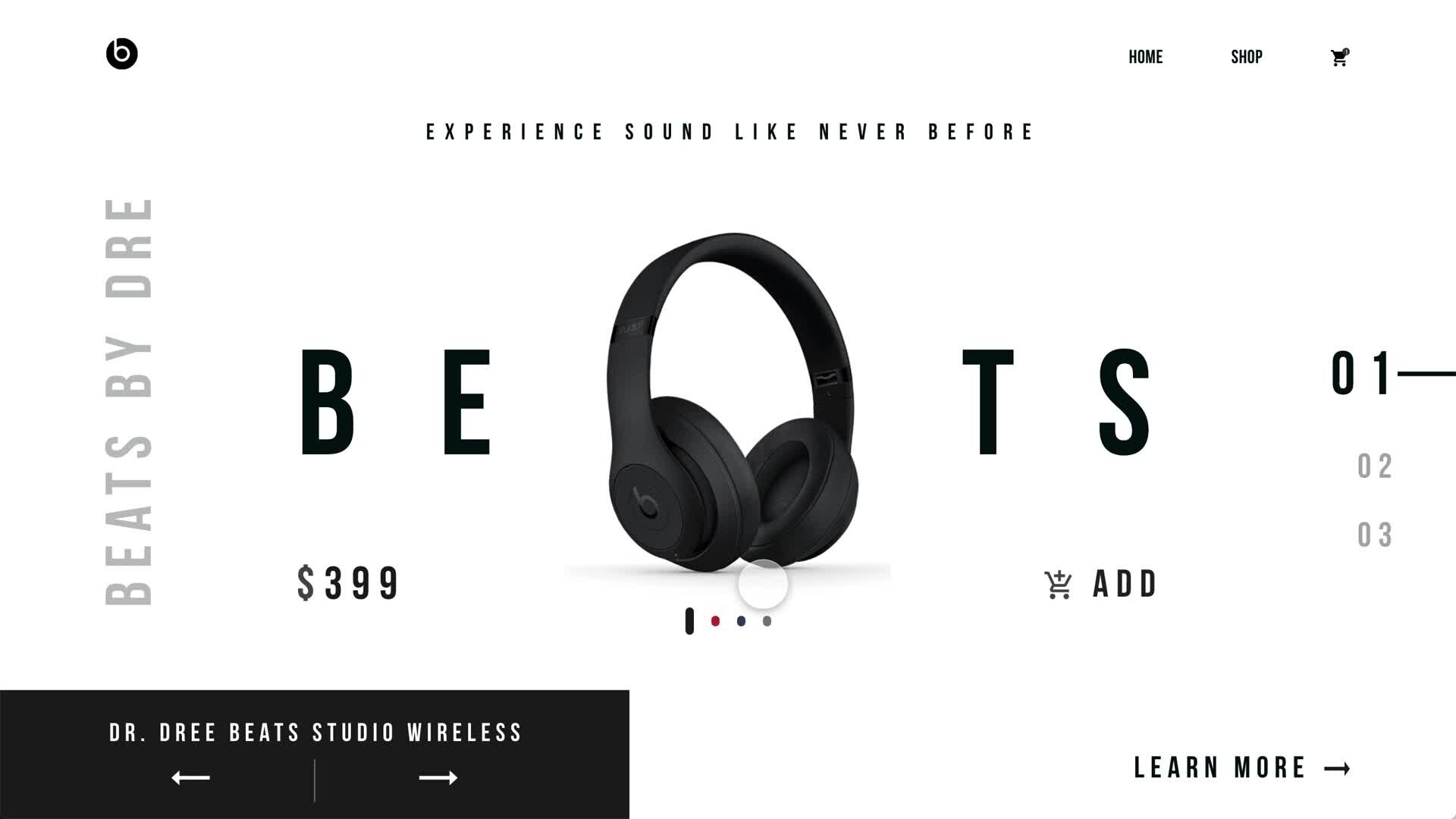 ArtStation - BEATS Redesign