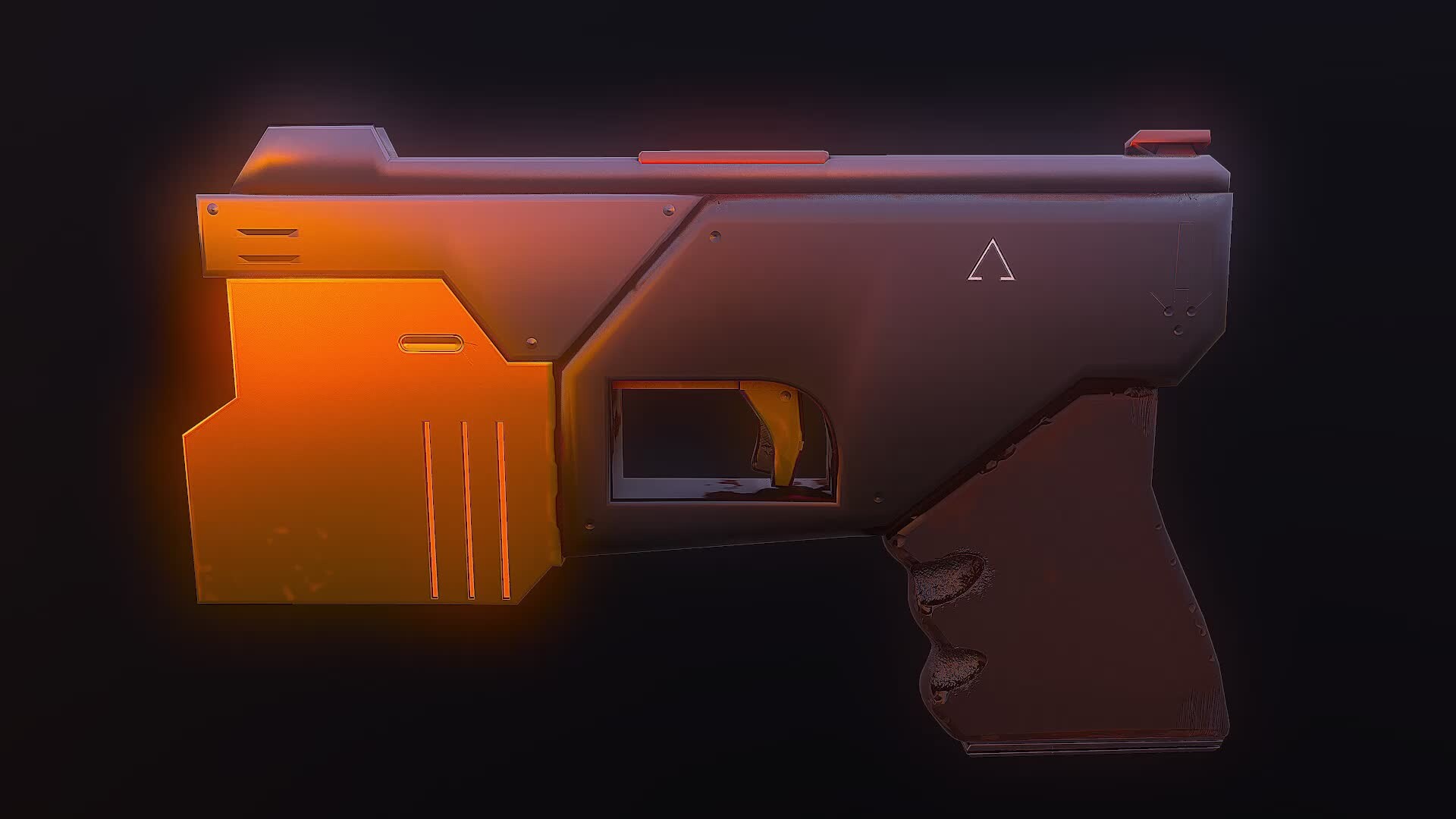 ArtStation - Cyberpunk gun