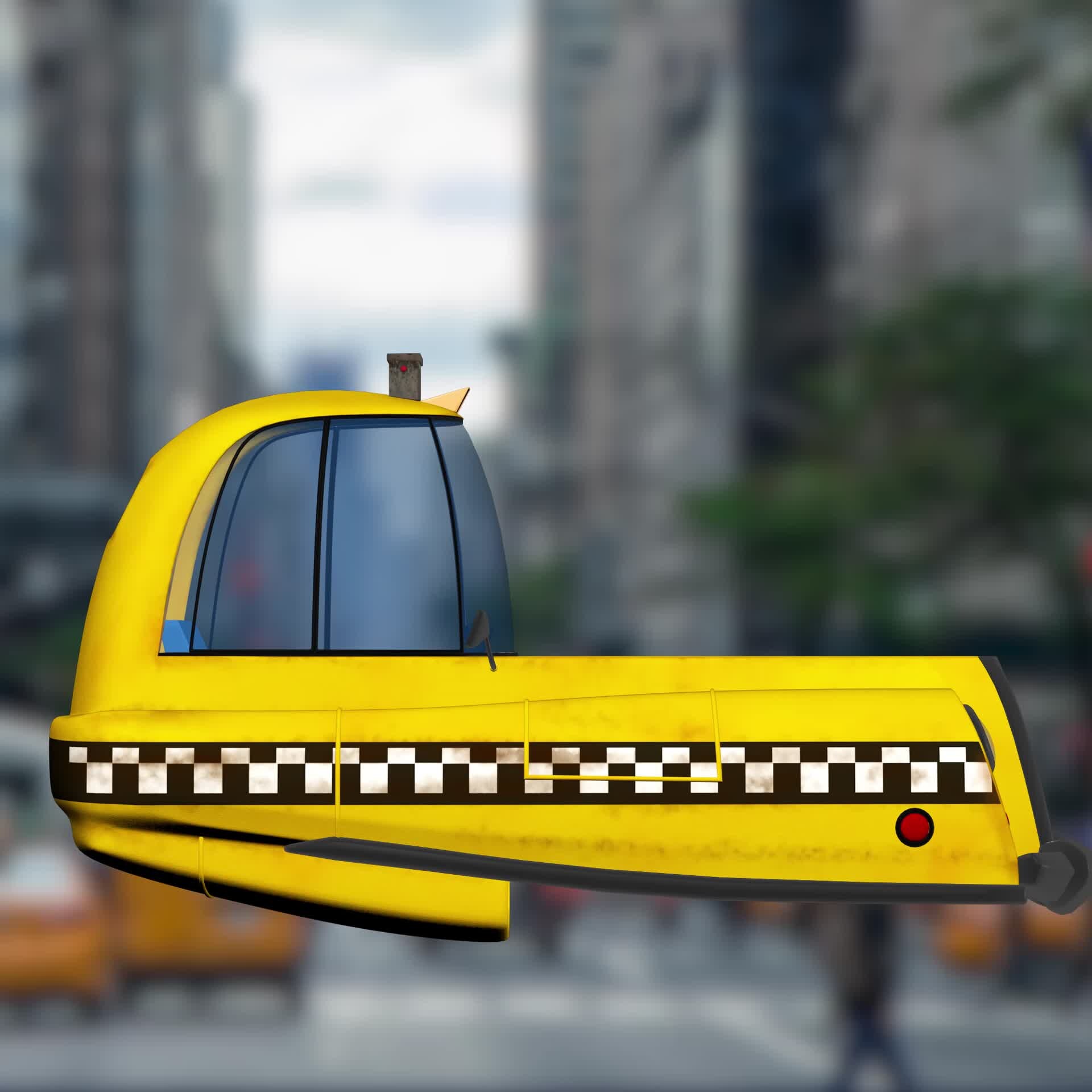 ArtStation - Yellow cab