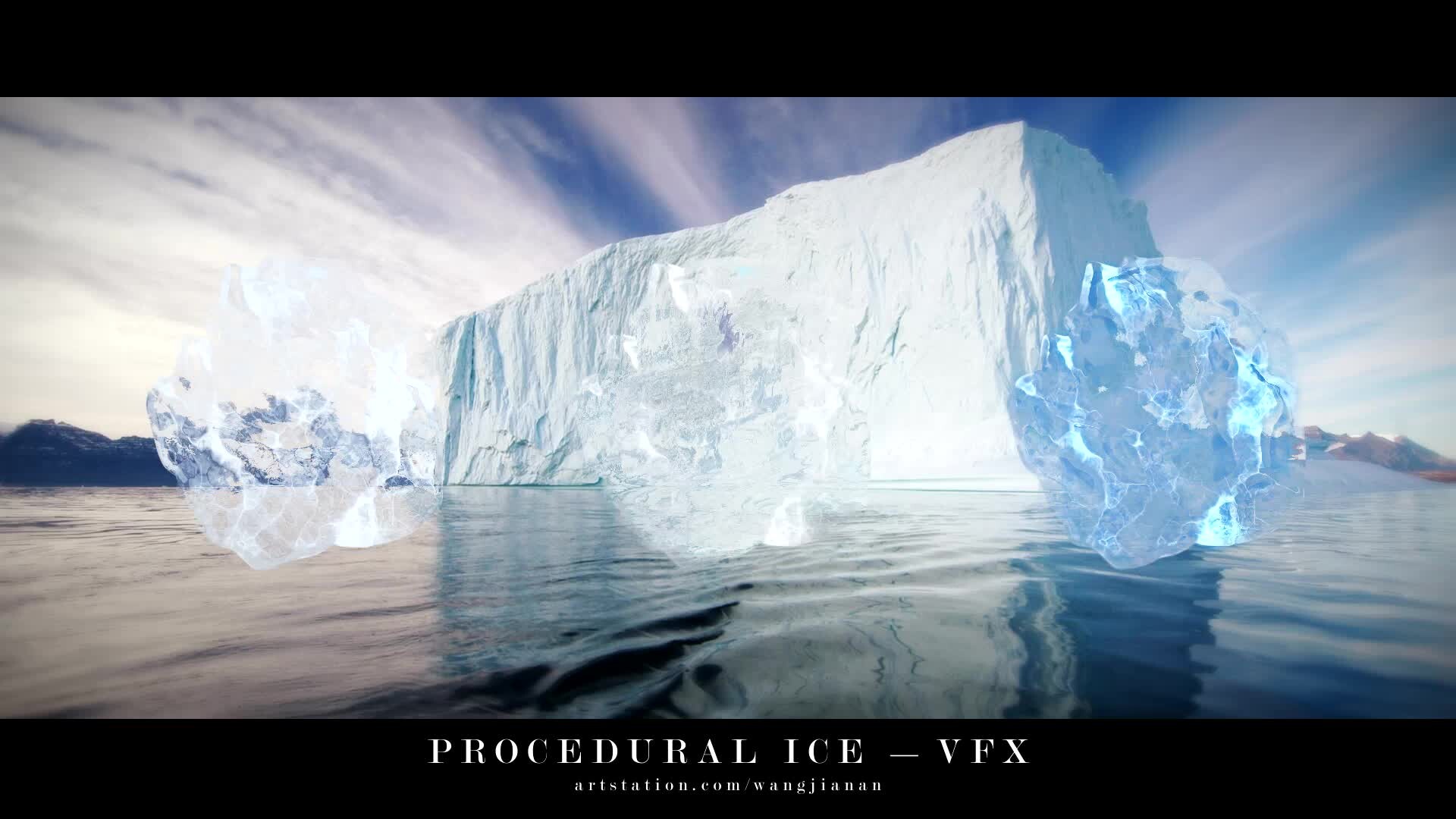 ArtStation - Procedurally Generated Ice Using Particles [AfterFX]