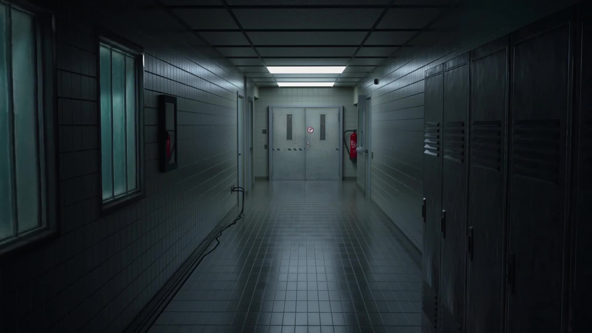 ArtStation - Ghost at school