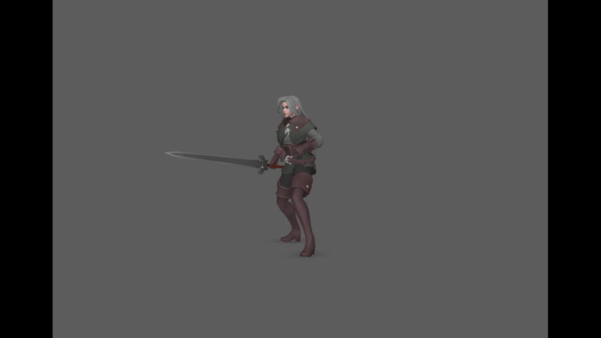 ArtStation - Idle and Walking Animation Cycles