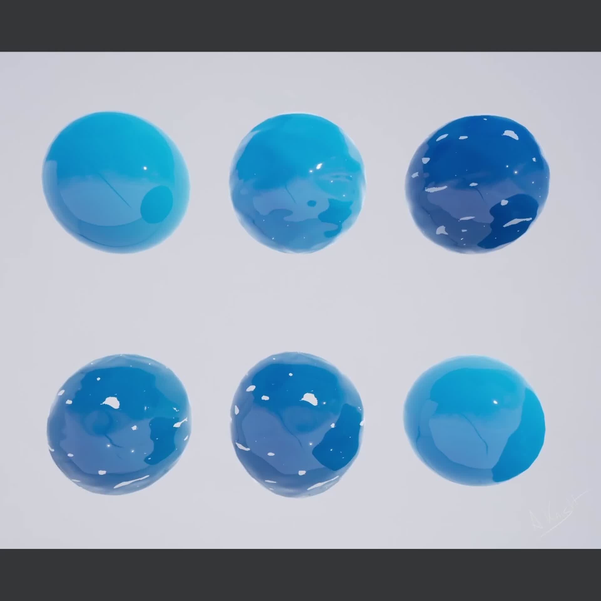 ArtStation - Cartoon Water Material on UE4 (General Roadmap and Concepts)