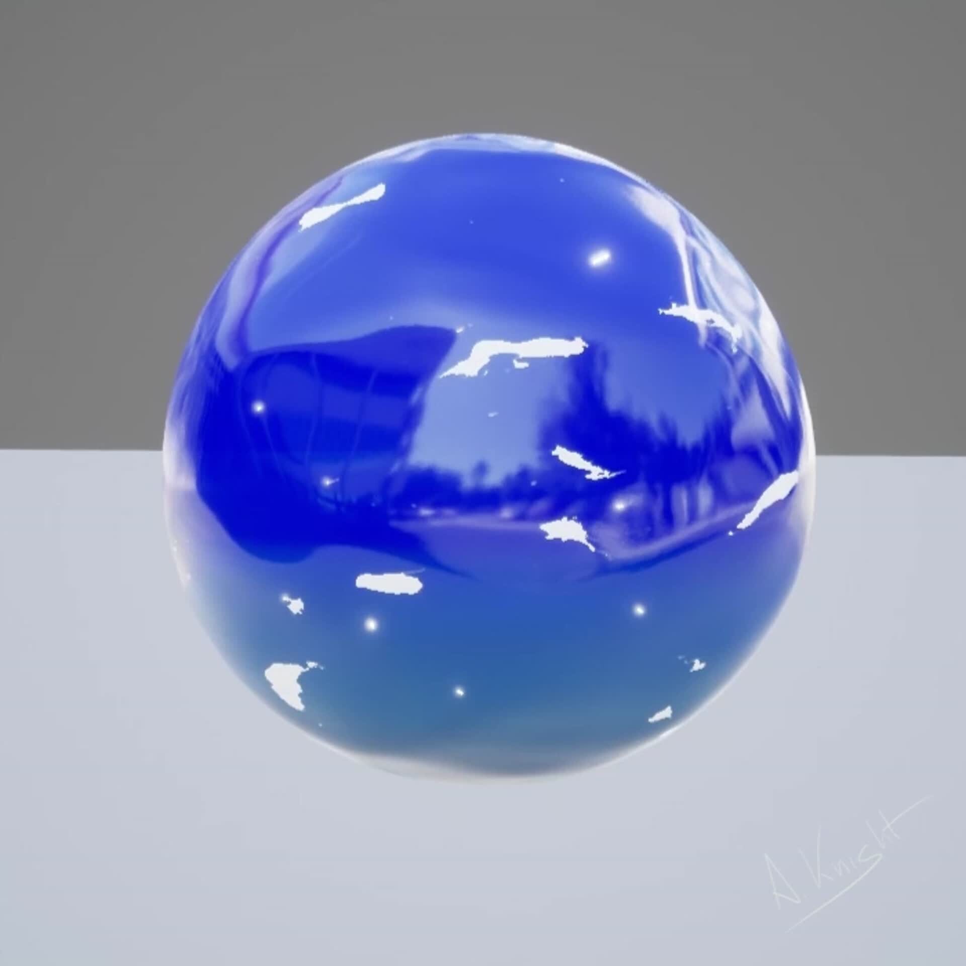 ArtStation - Cartoon Water Material