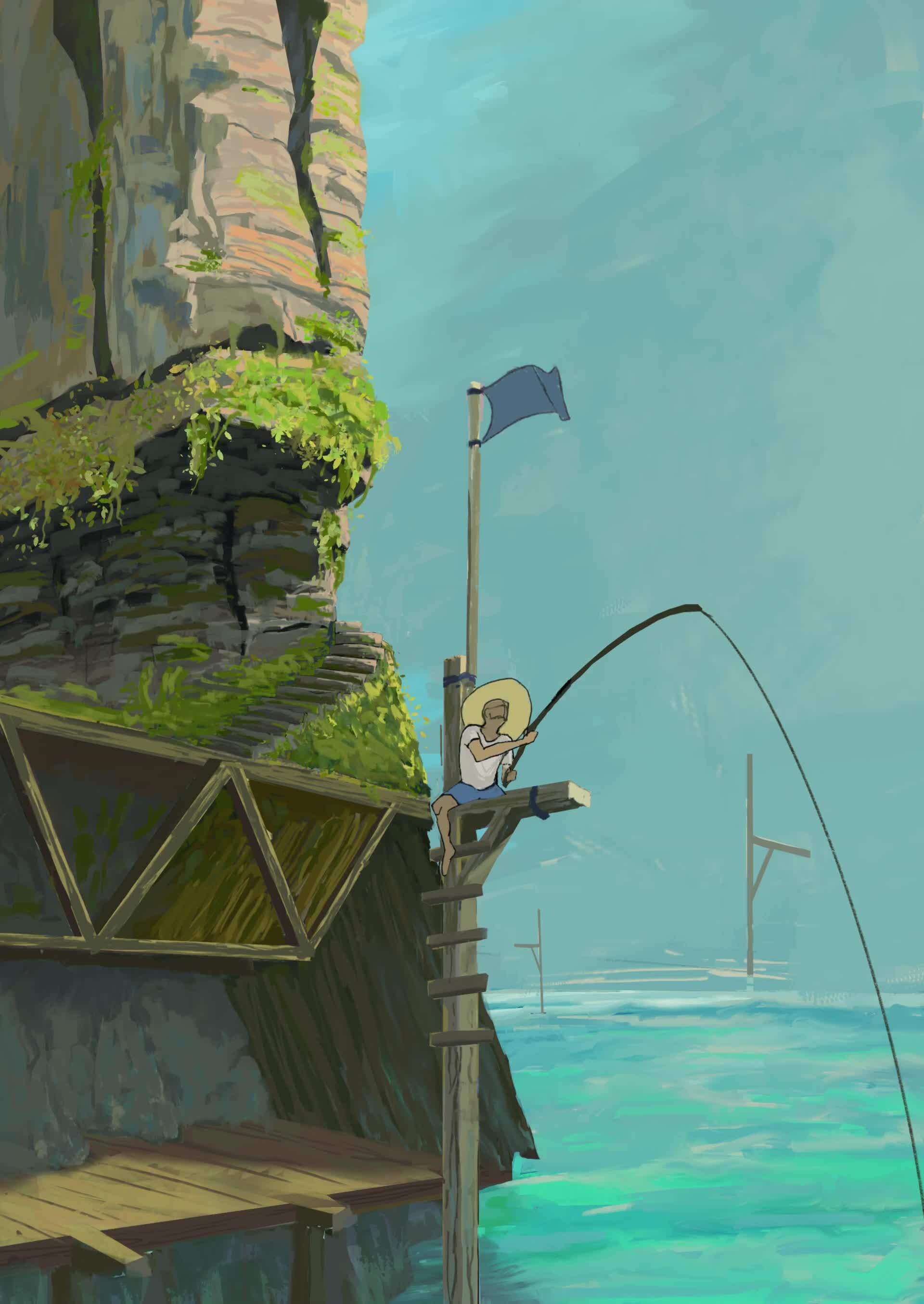 ArtStation - Fisherman Animation
