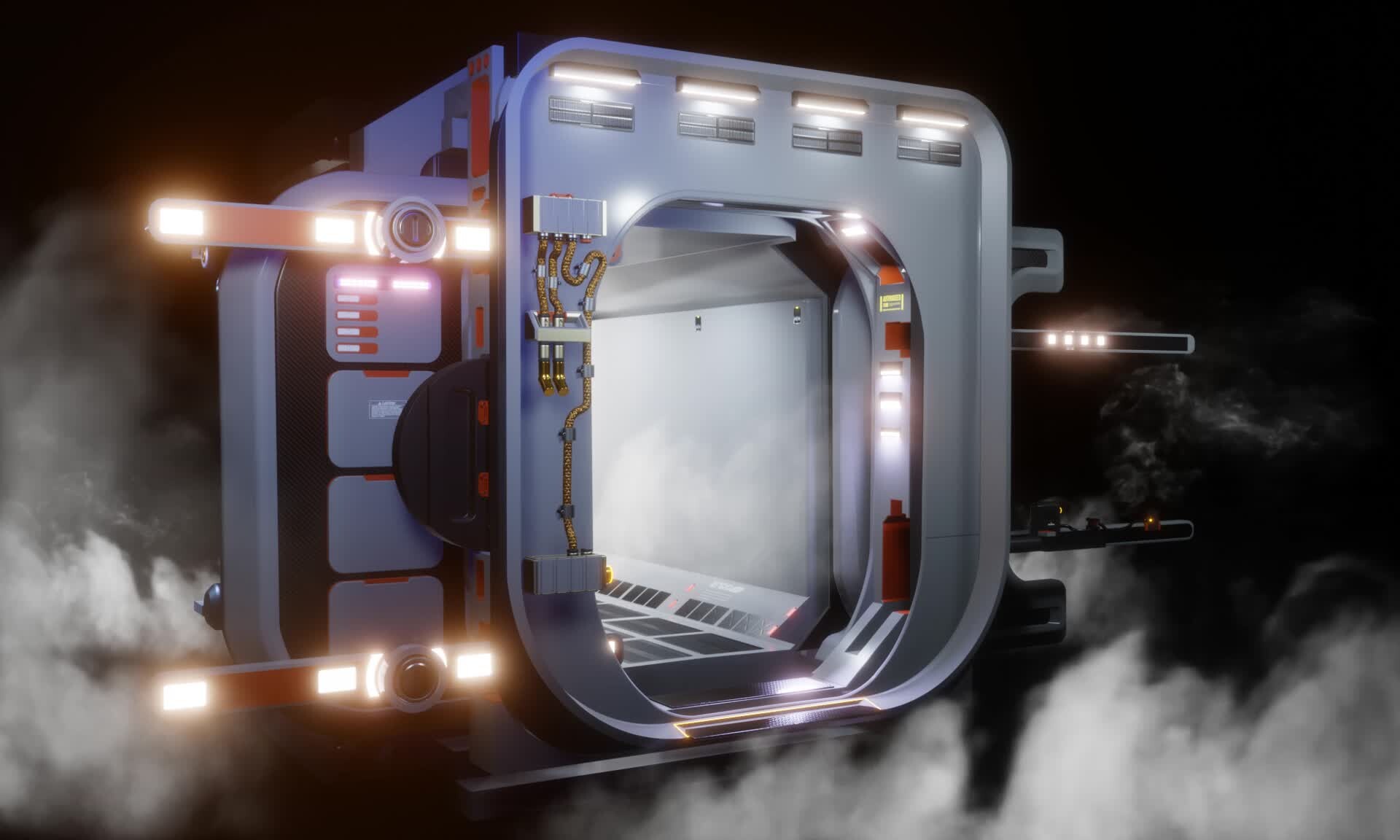 ArtStation - Storage Container | Interplanetary Trading & Customs