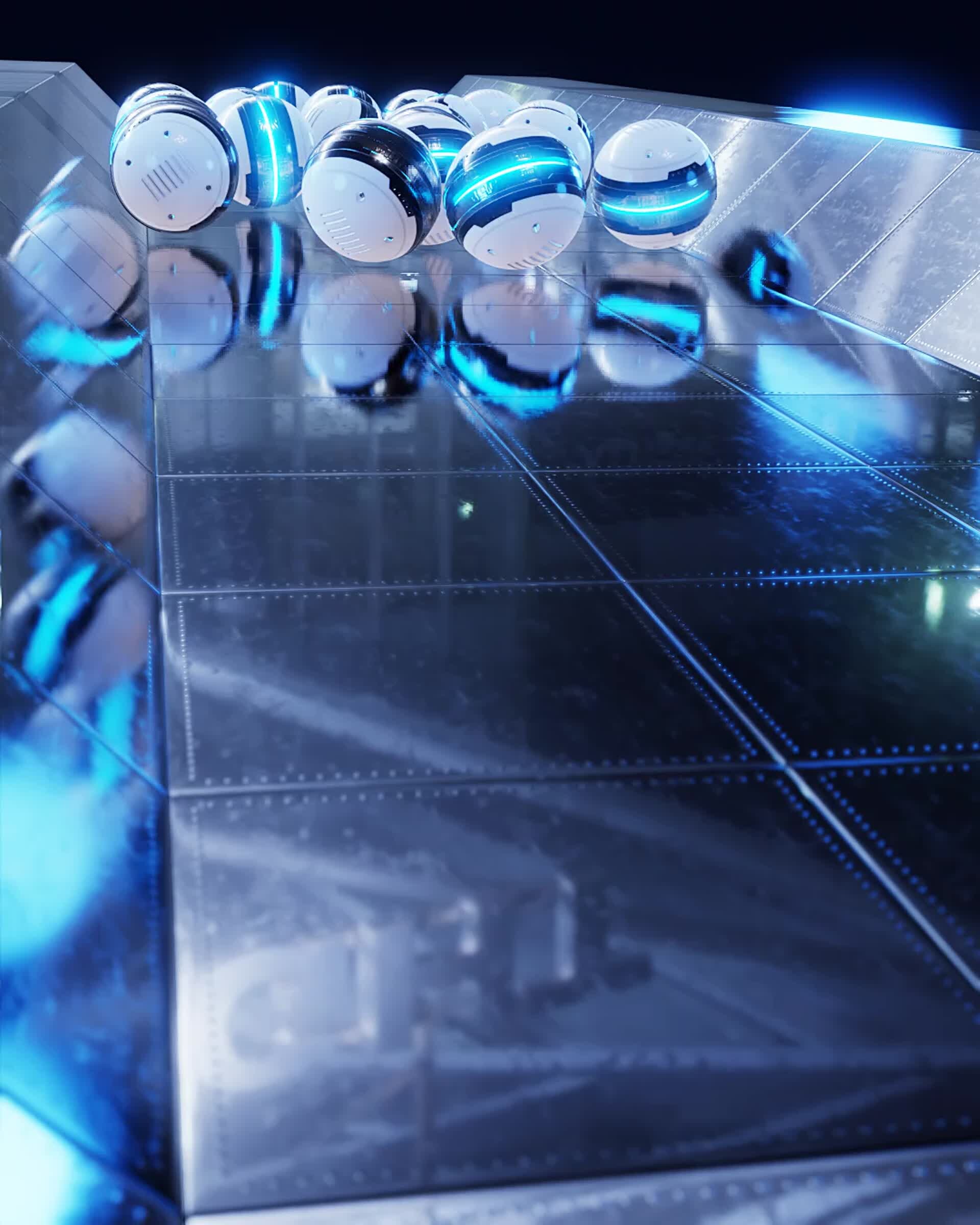 ArtStation - Rolling Spheres