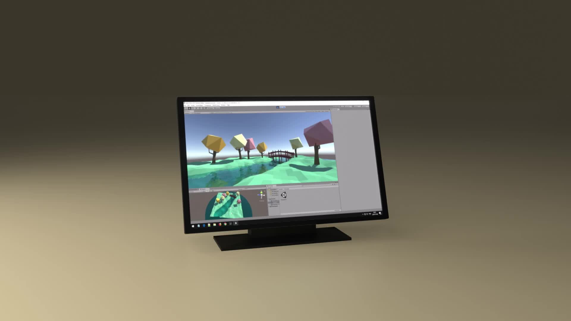 ArtStation - Low-poly game art in Unity