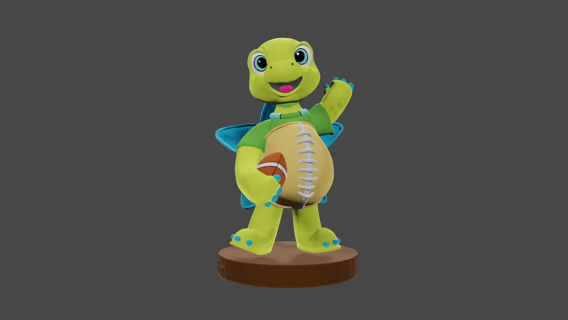 ArtStation - Turtle Mascot 3D Rendition