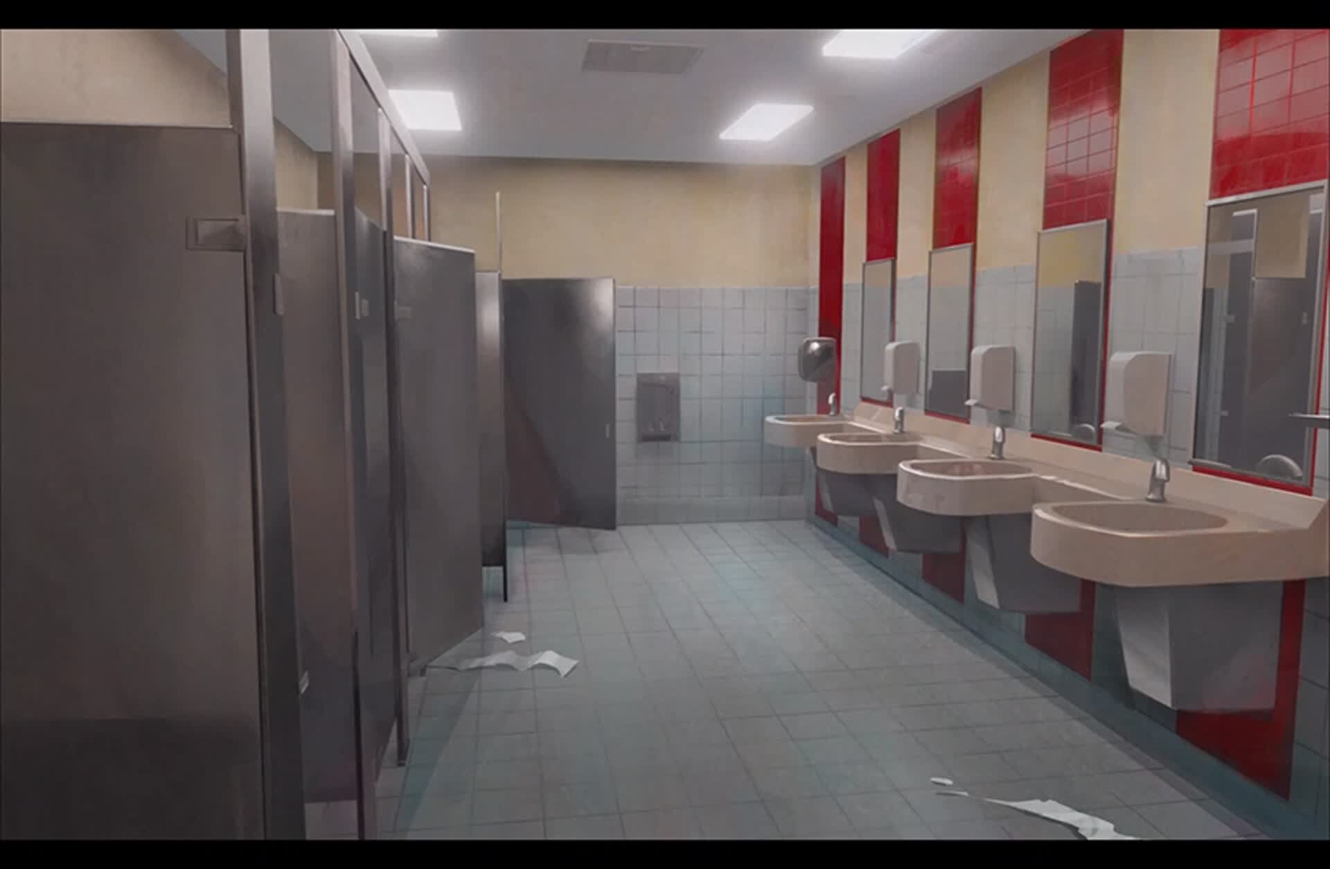 ArtStation - Seems like a Bathroom