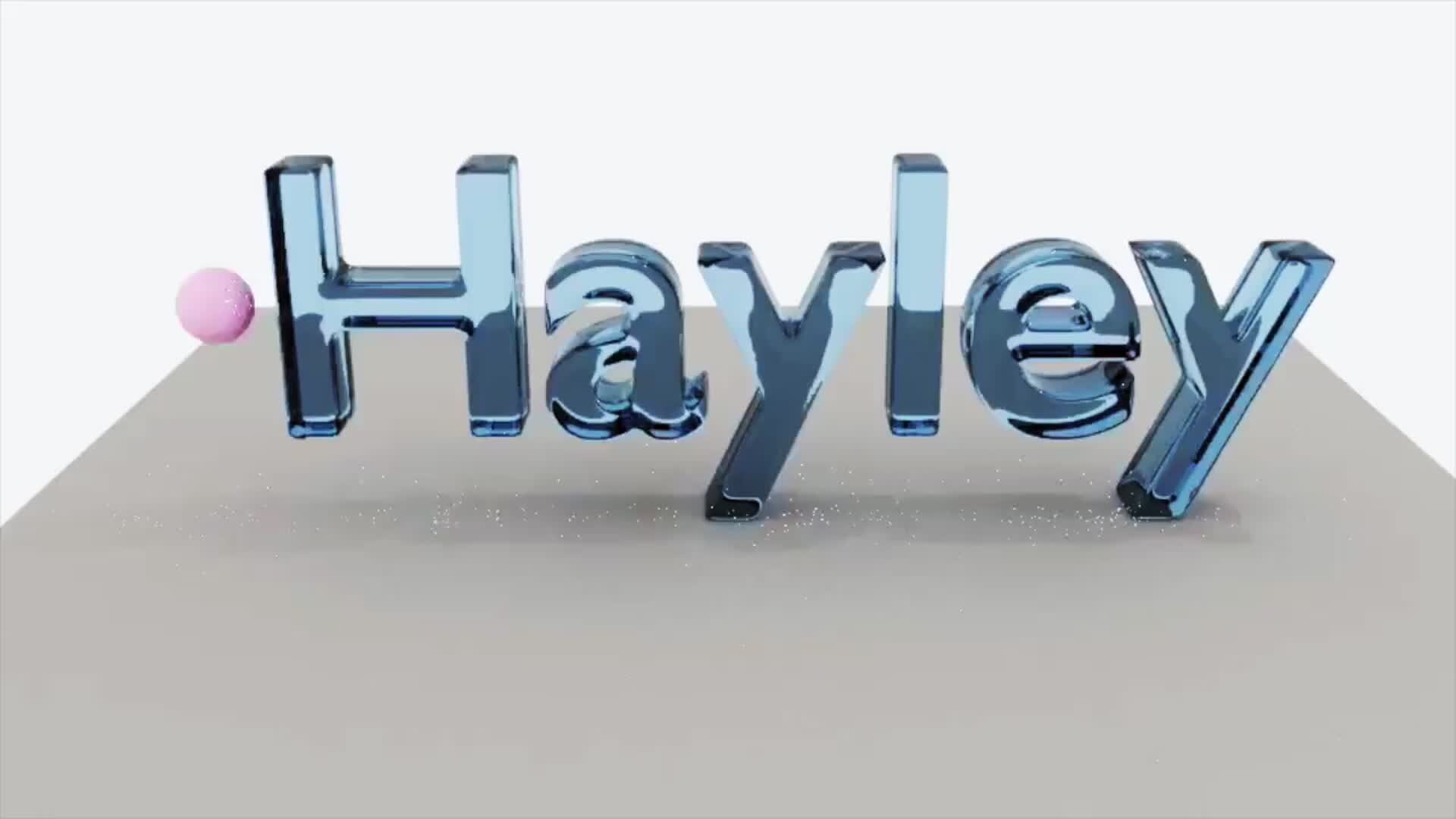 ArtStation - Water Ripple Text [Animation]