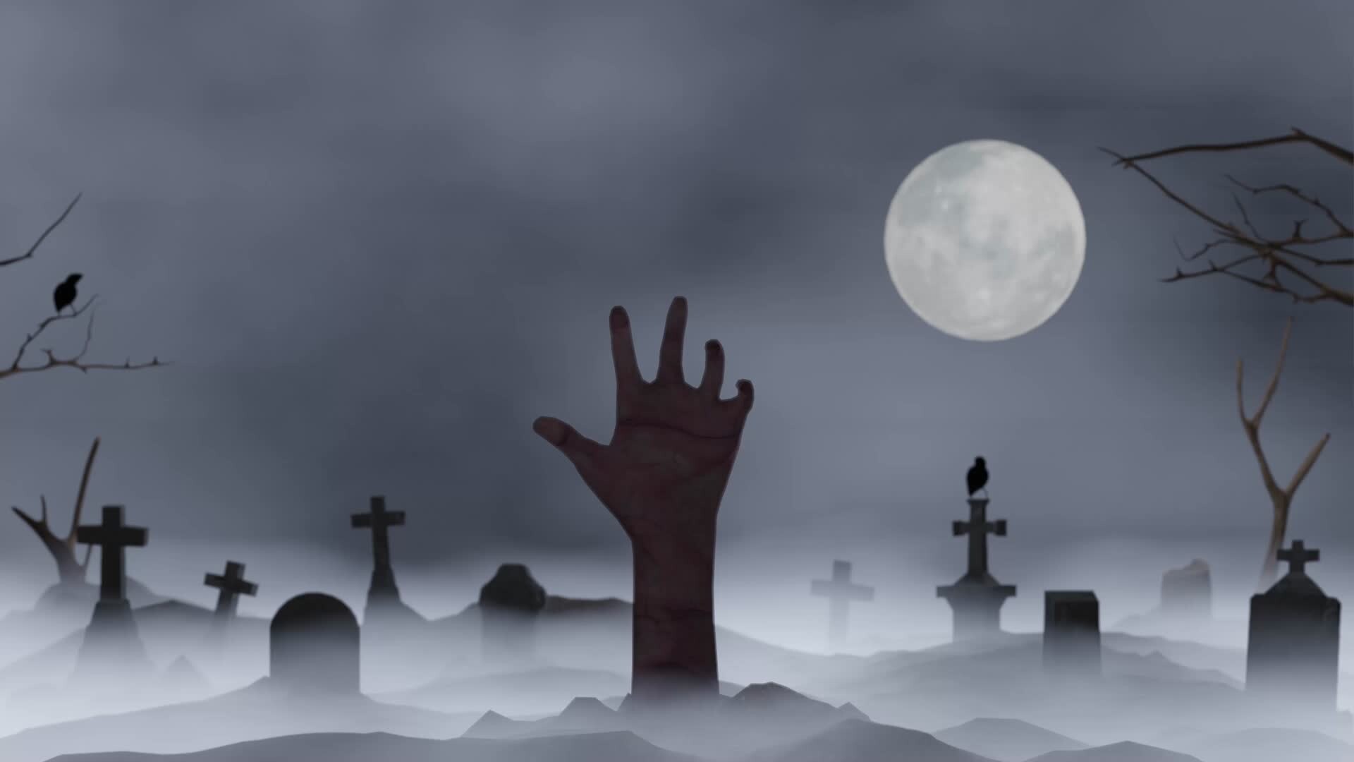 ArtStation - Graveyard Scene