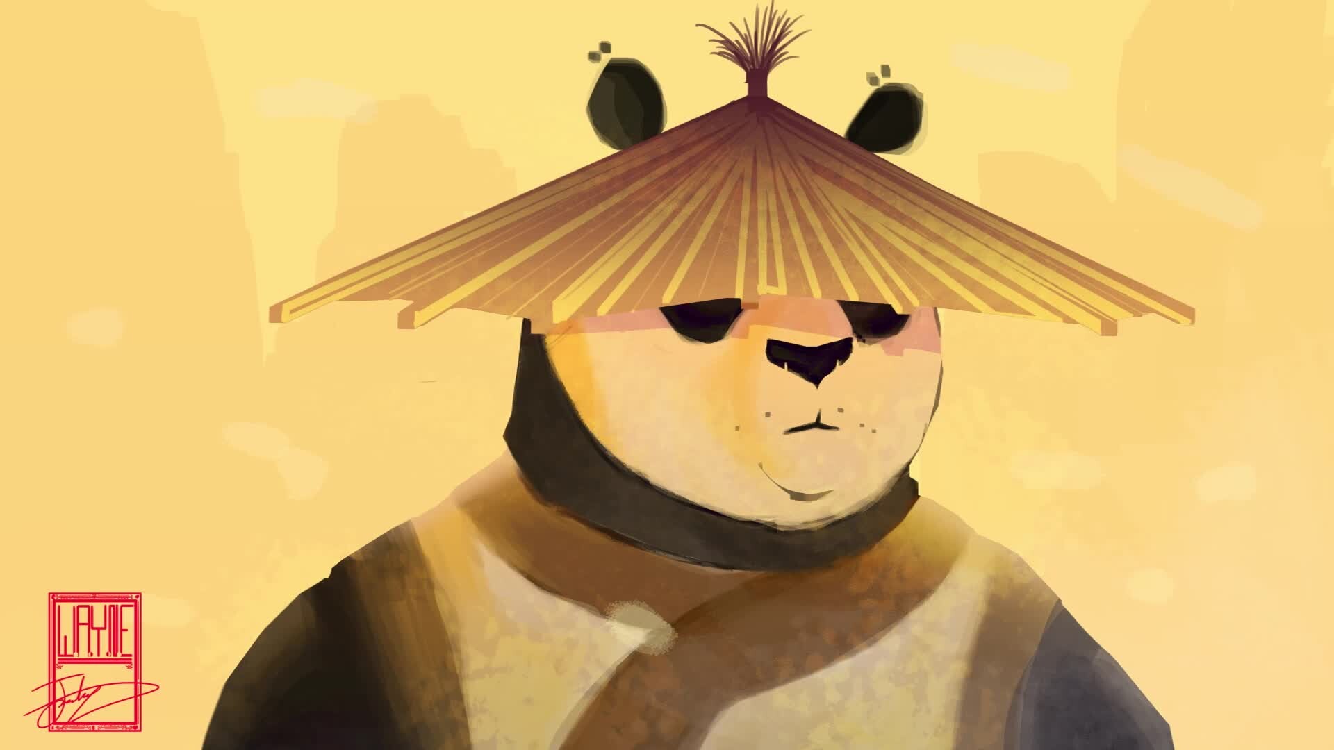 ArtStation - PO Dragon Warrior