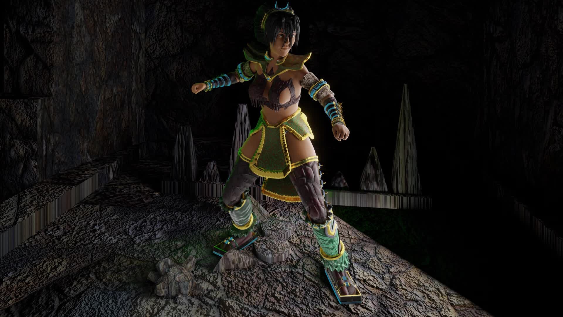 Sykes - 3D Character Design