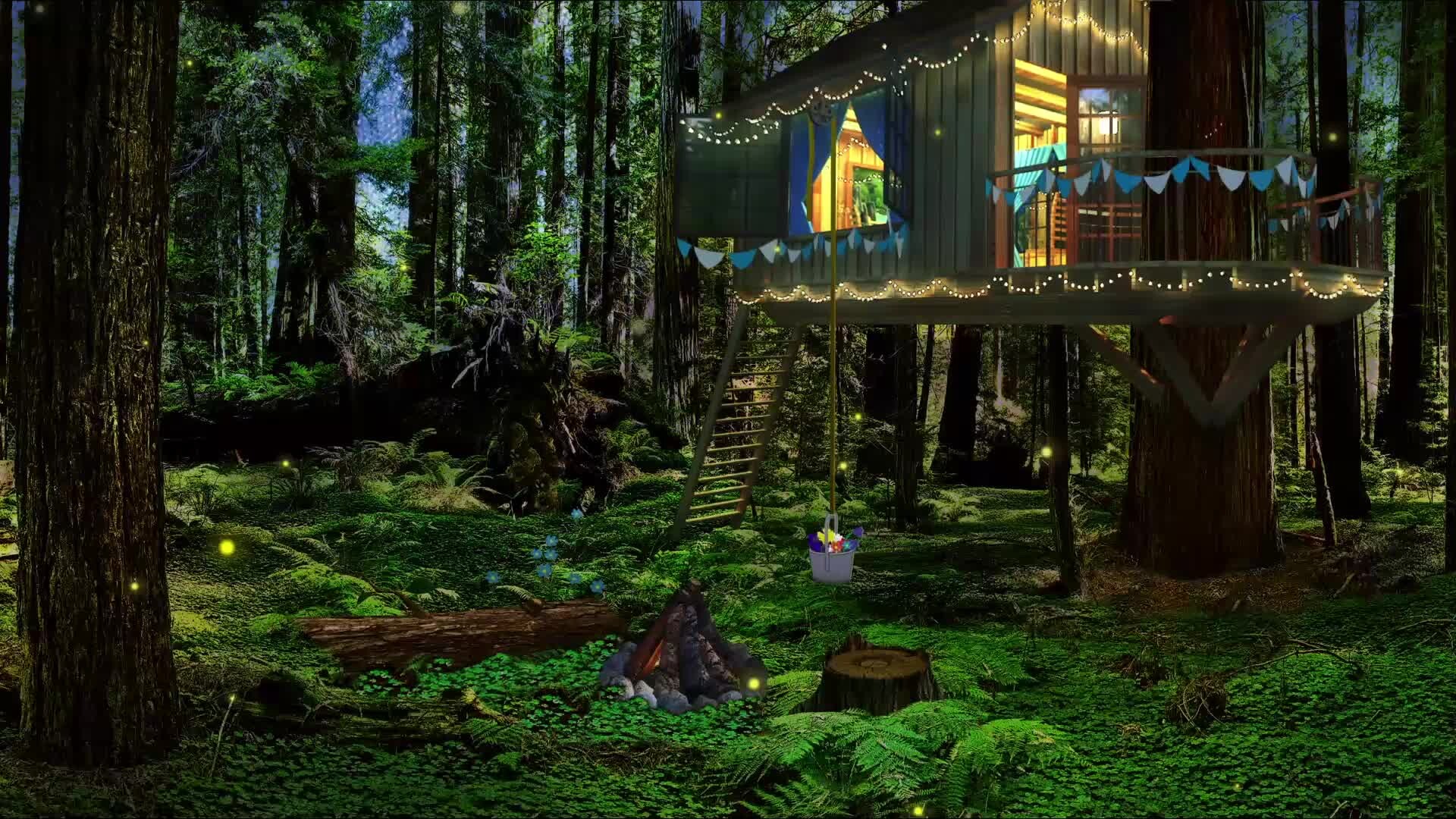 ArtStation - 3D Treehouse Build