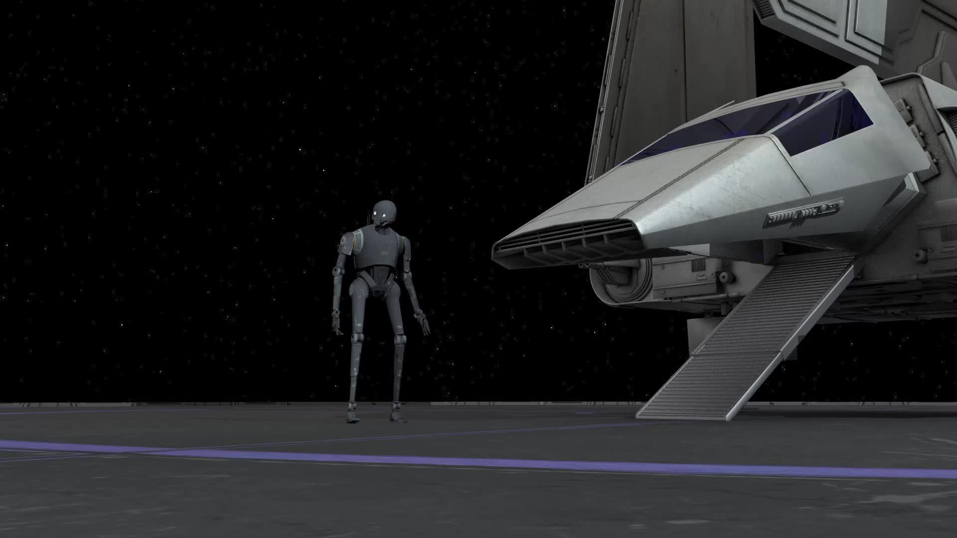 ArtStation - Animated K2SO Droid -Dynamics