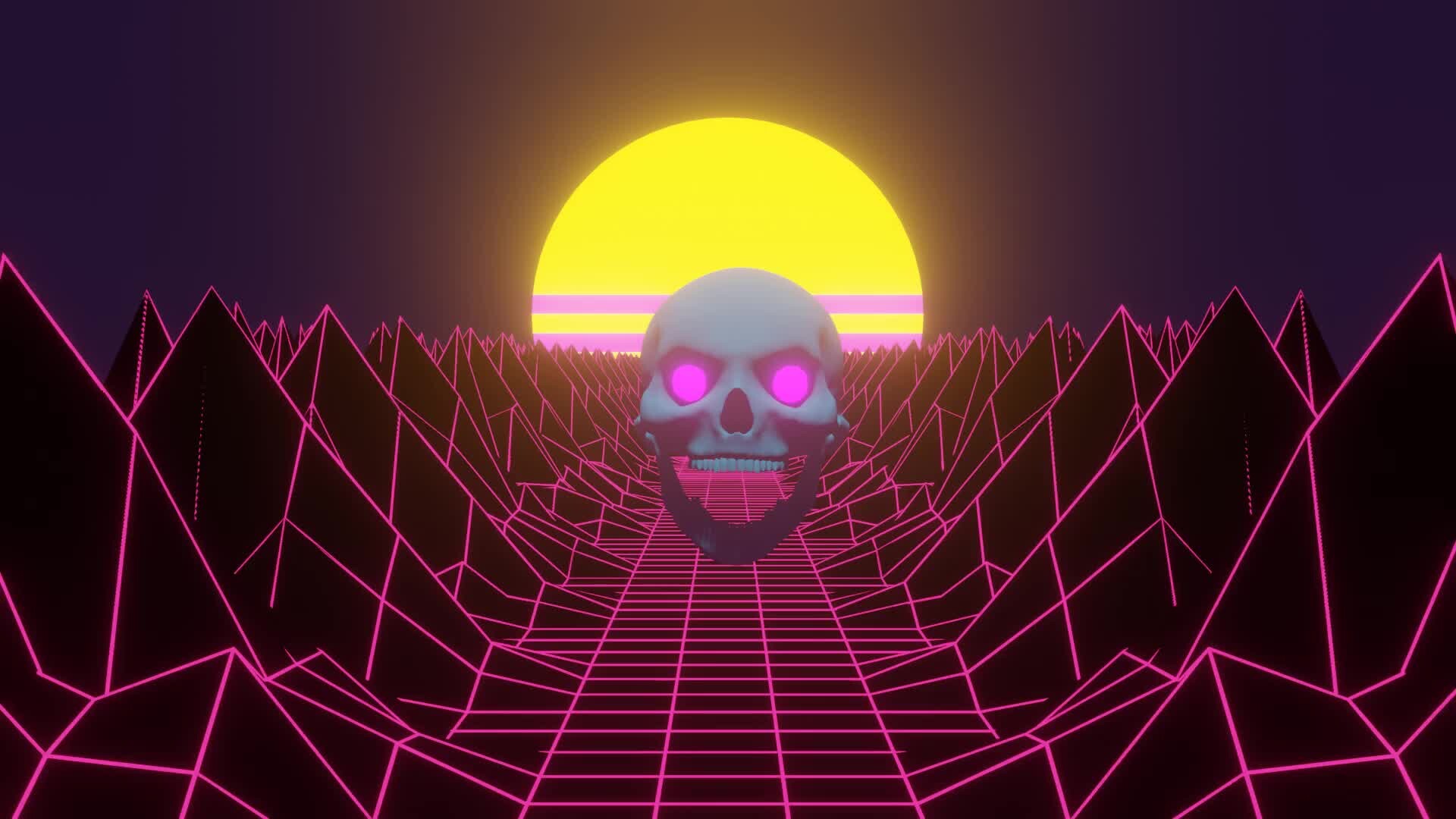 ArtStation - Skull quick sculpt and animation