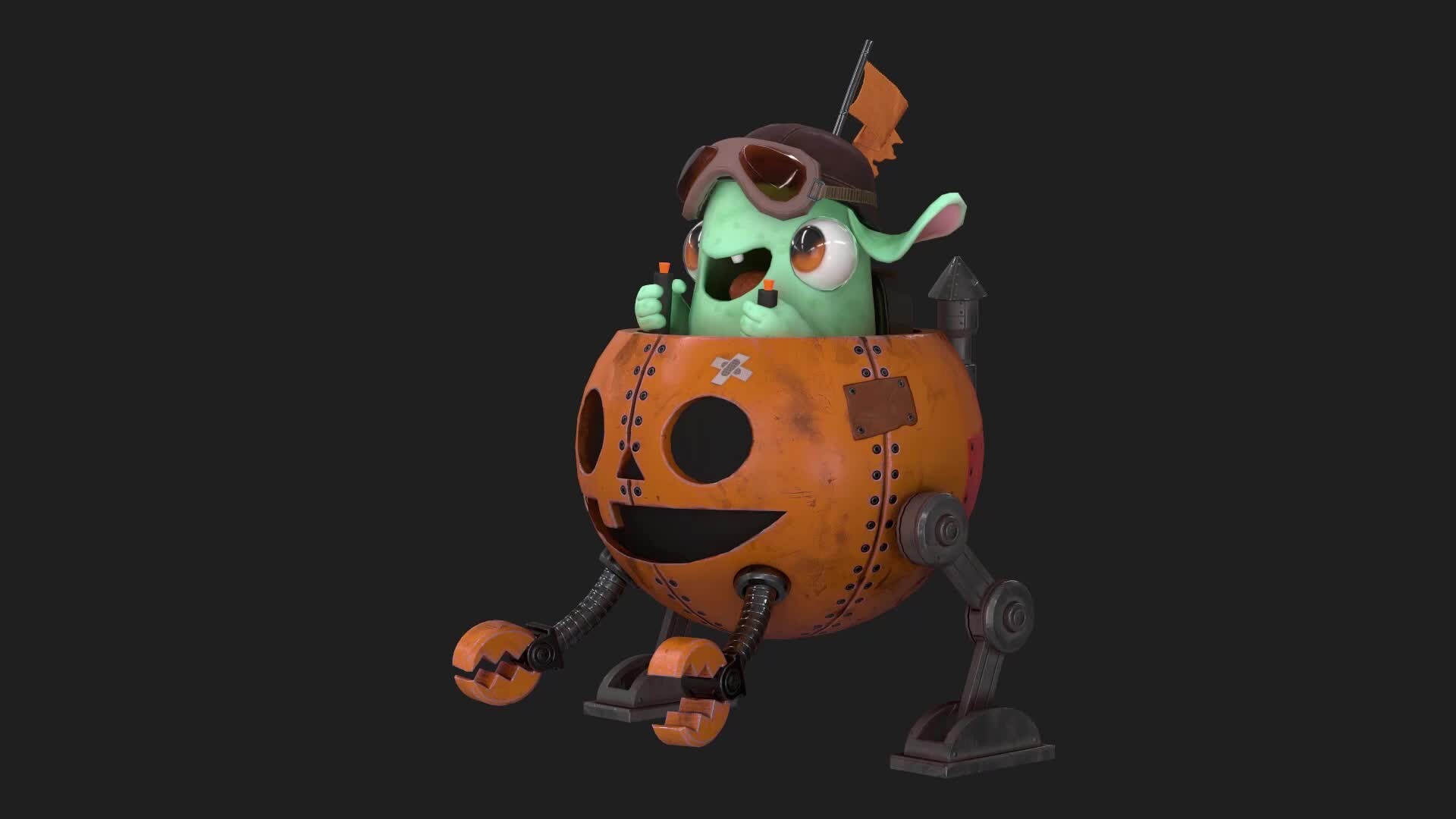 ArtStation - Pumpkin Mech