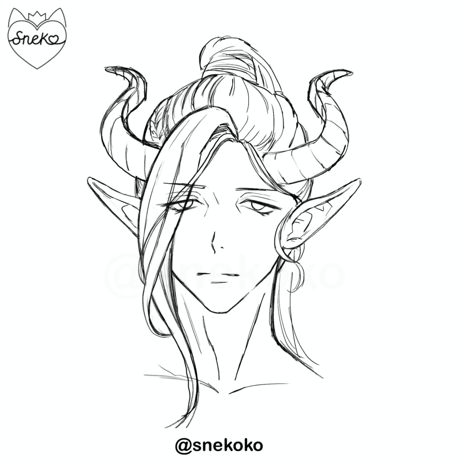 ArtStation - Katriel: Head Turnaround Animation Practice