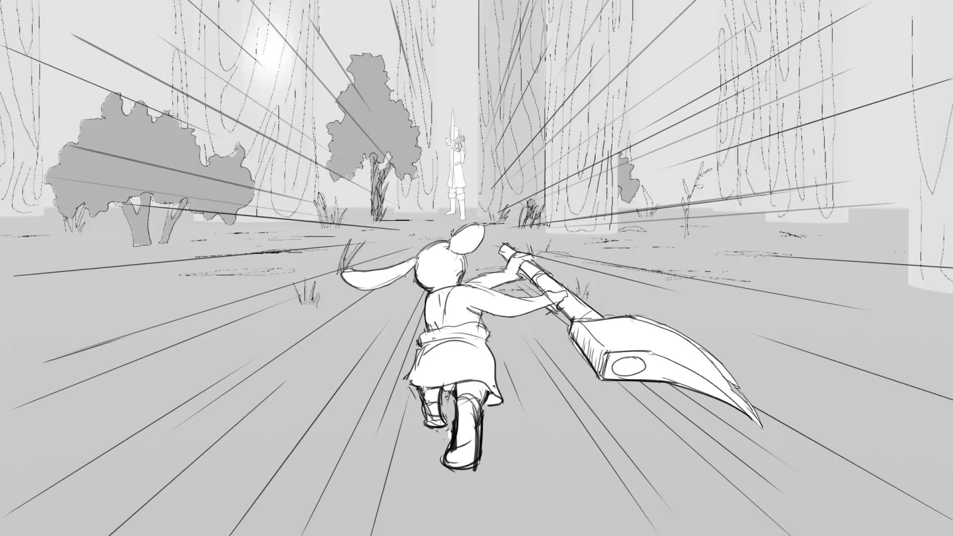 ArtStation - Animation Process: Jump-Cut