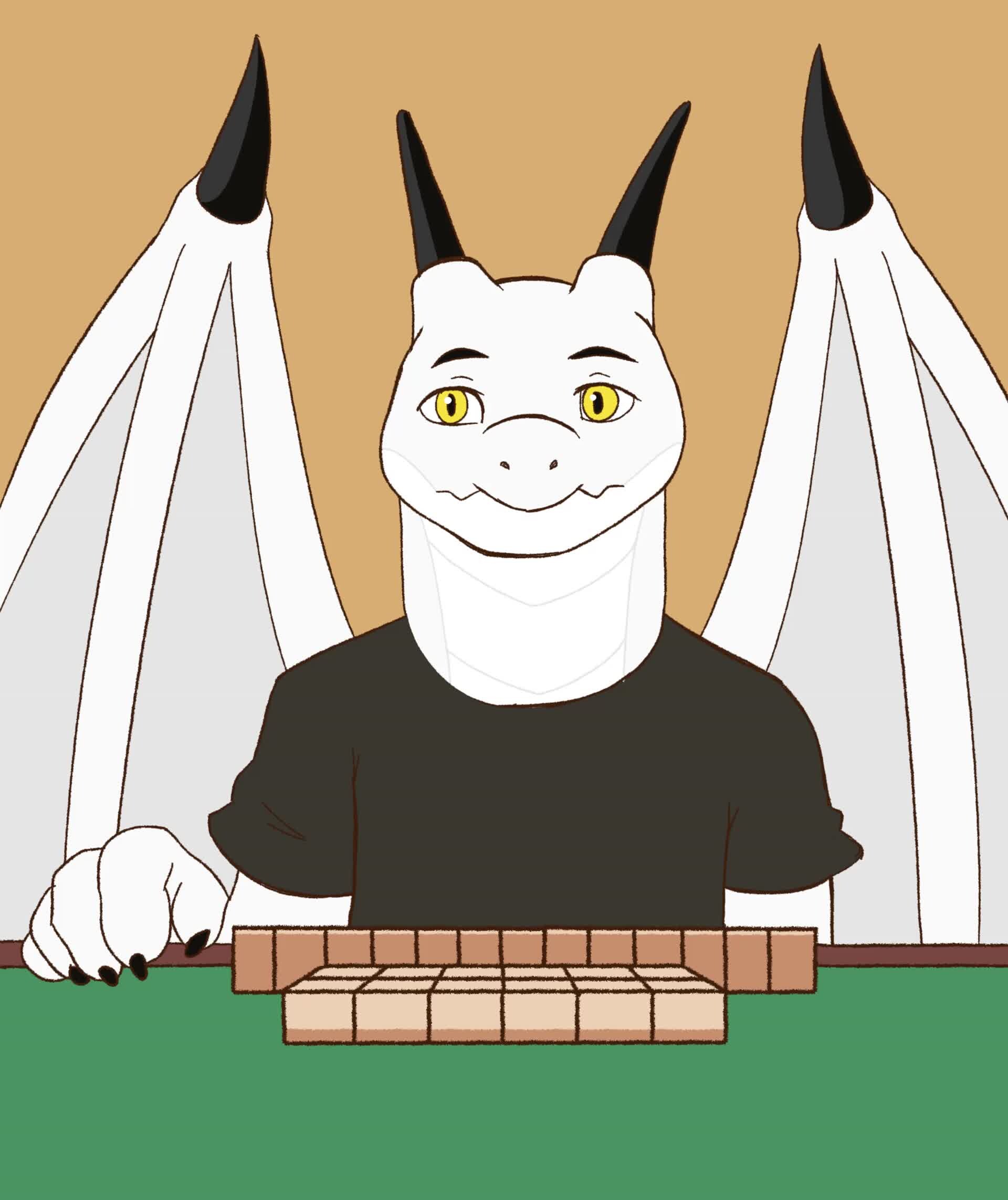 ArtStation - Mahjong Dragon Animation